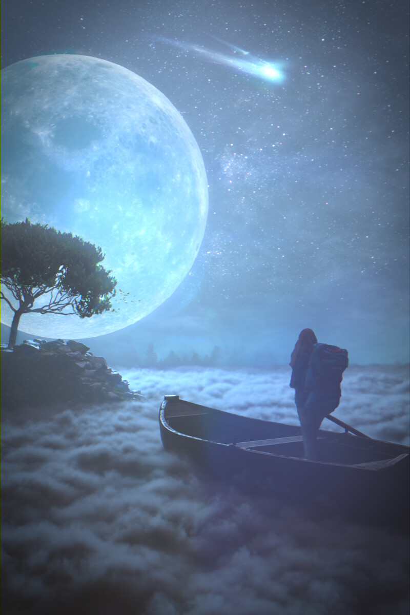 ArtStation - Moon Lake