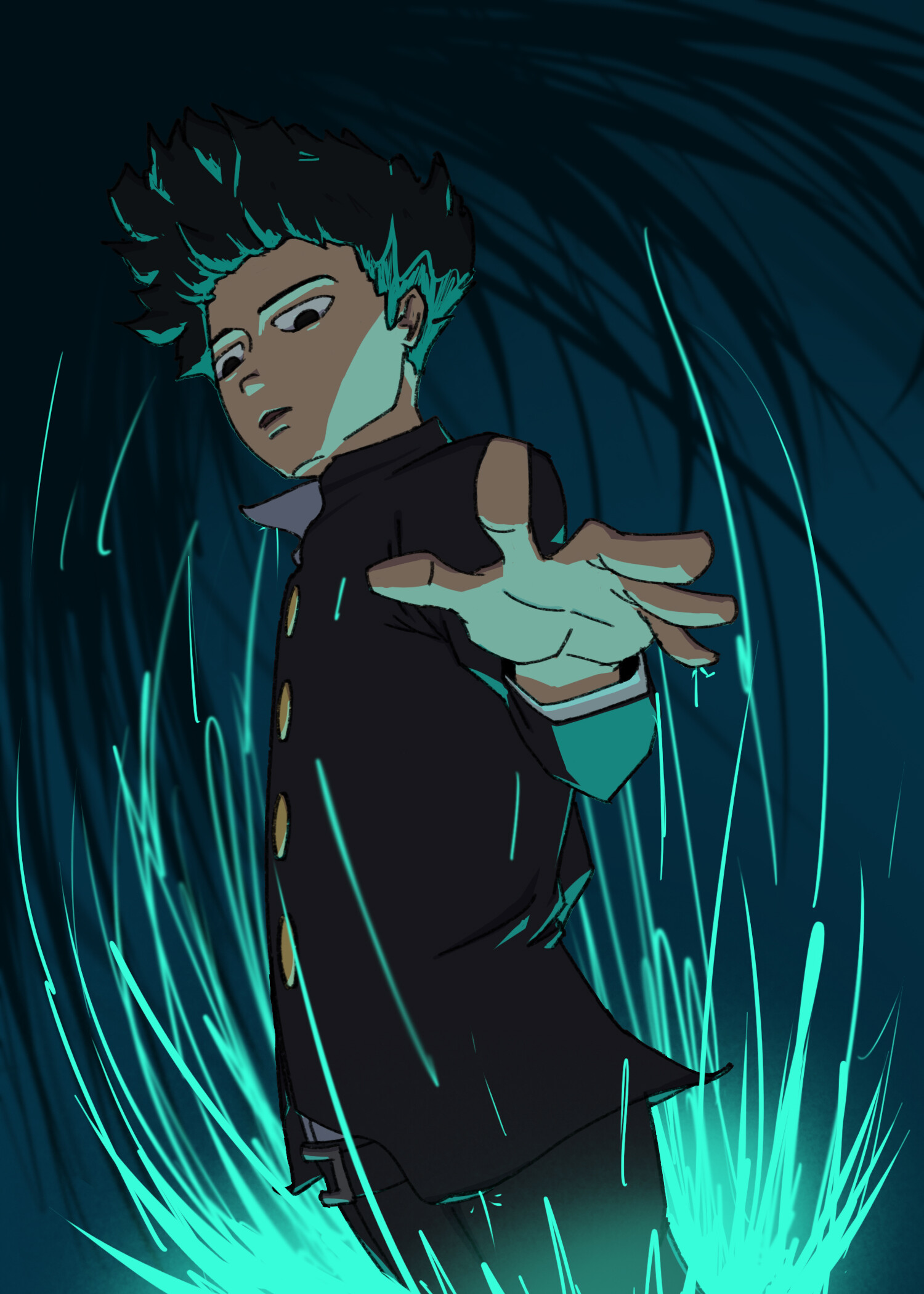 ArtStation - Mob Psycho FanArt