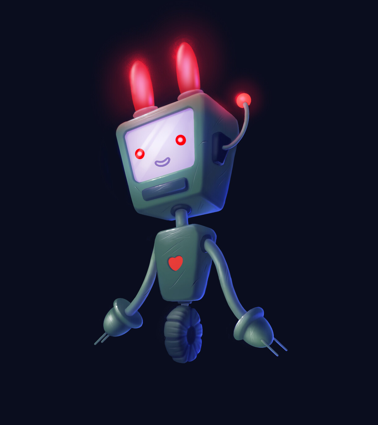 ArtStation - Lovely robot