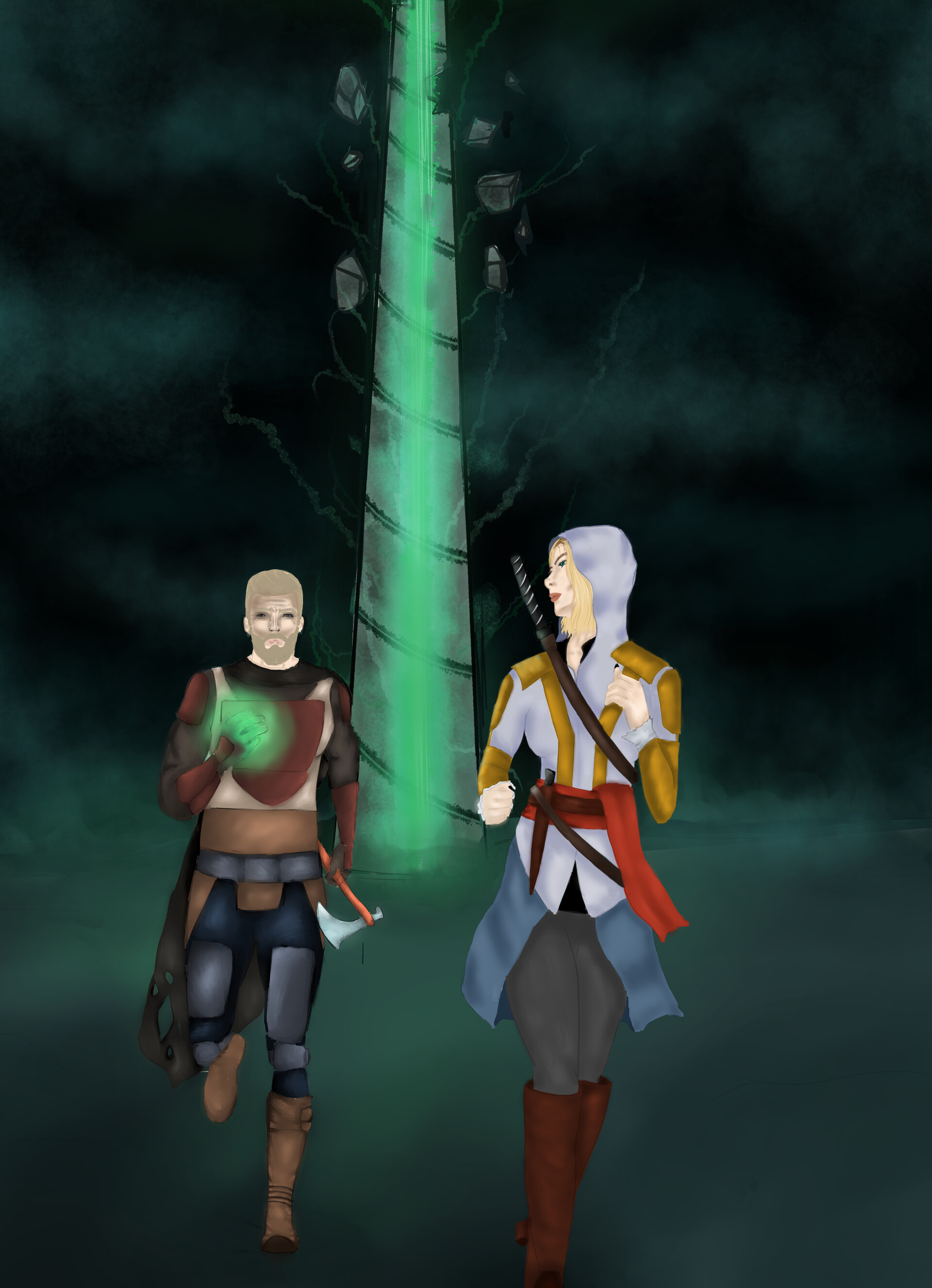 ArtStation - The Fallen Tower