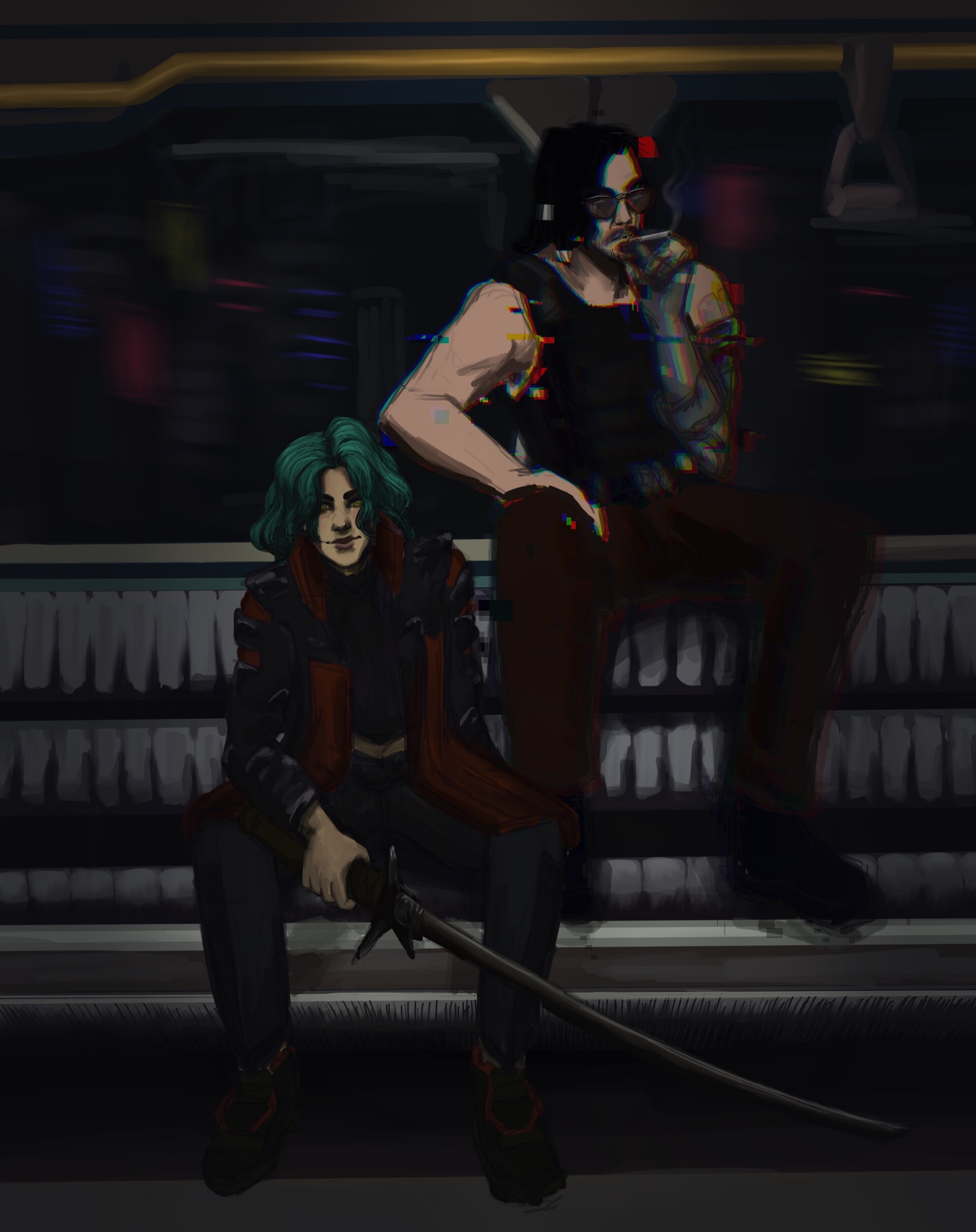 ArtStation - Johnny and V