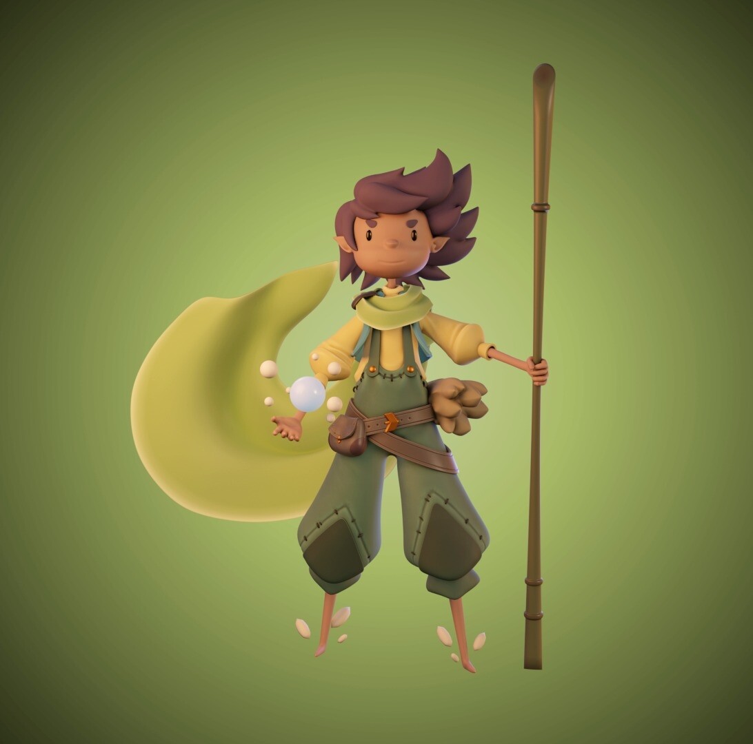 ArtStation - Spring the Nature Protector