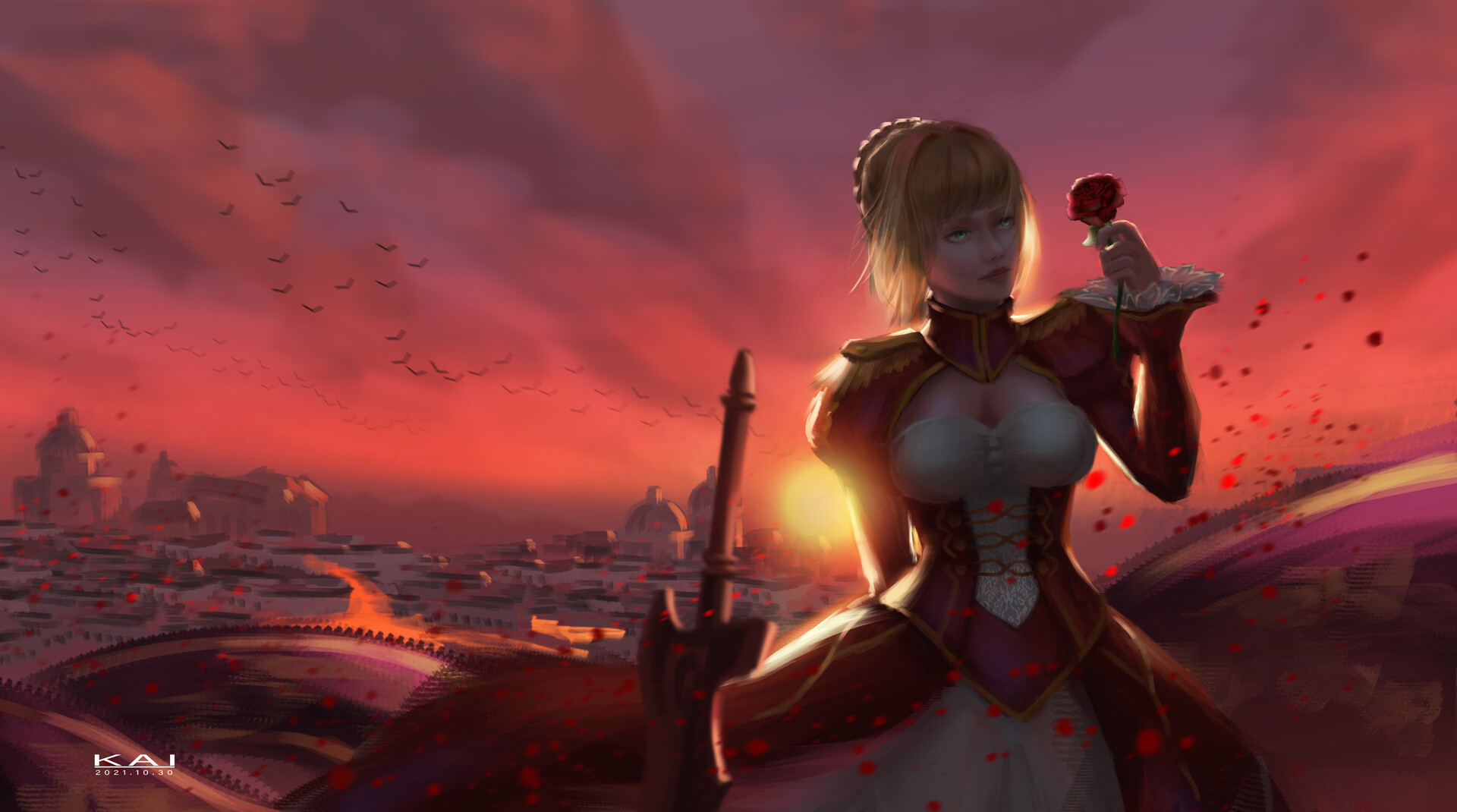 ArtStation - Nero from Fate/Extra