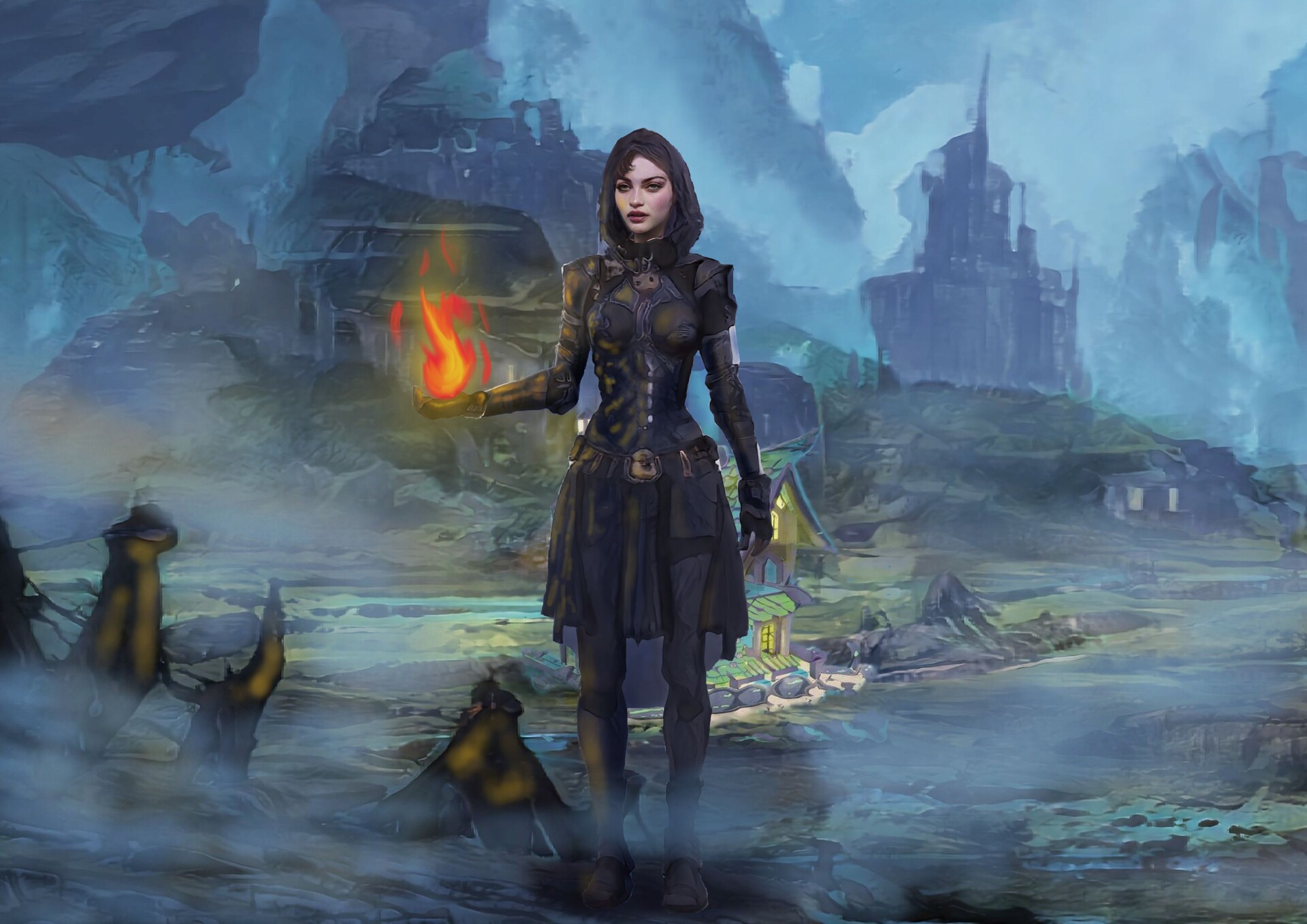 ArtStation - Overpainting portrait, character and landscape