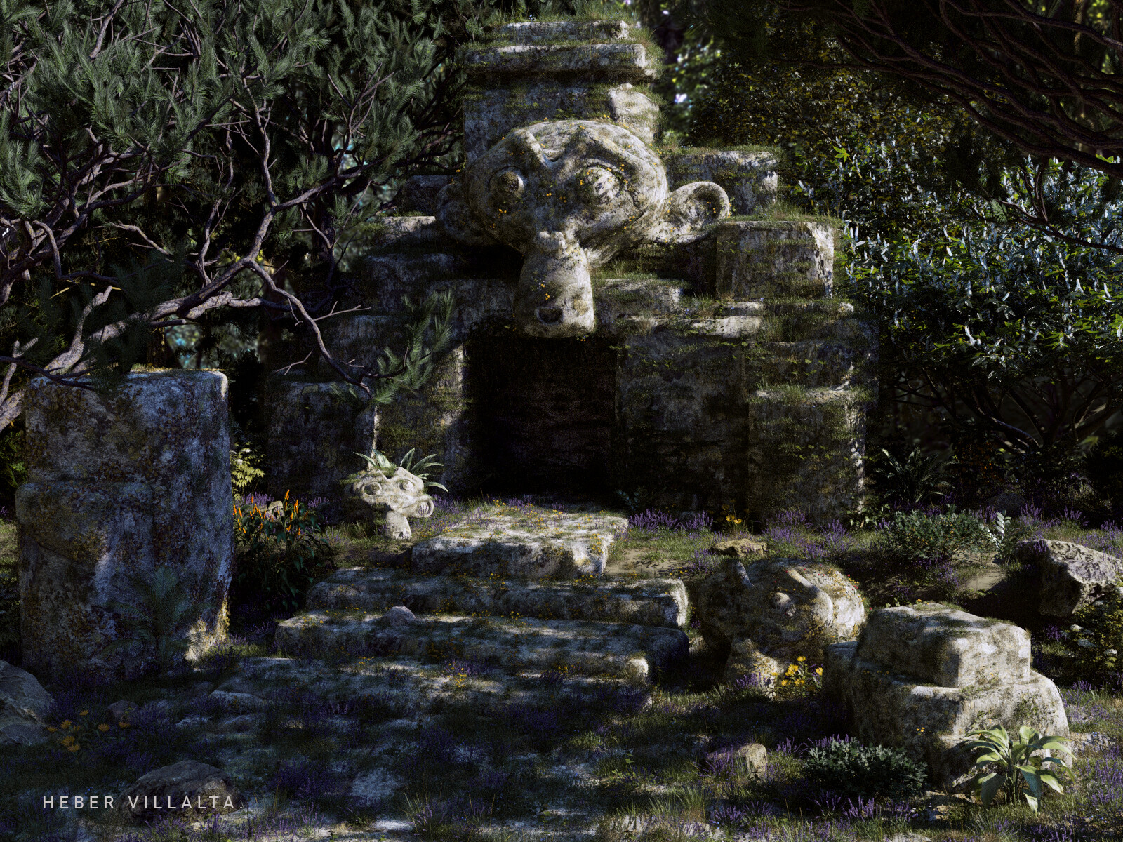 ArtStation - Suzanne Ruins