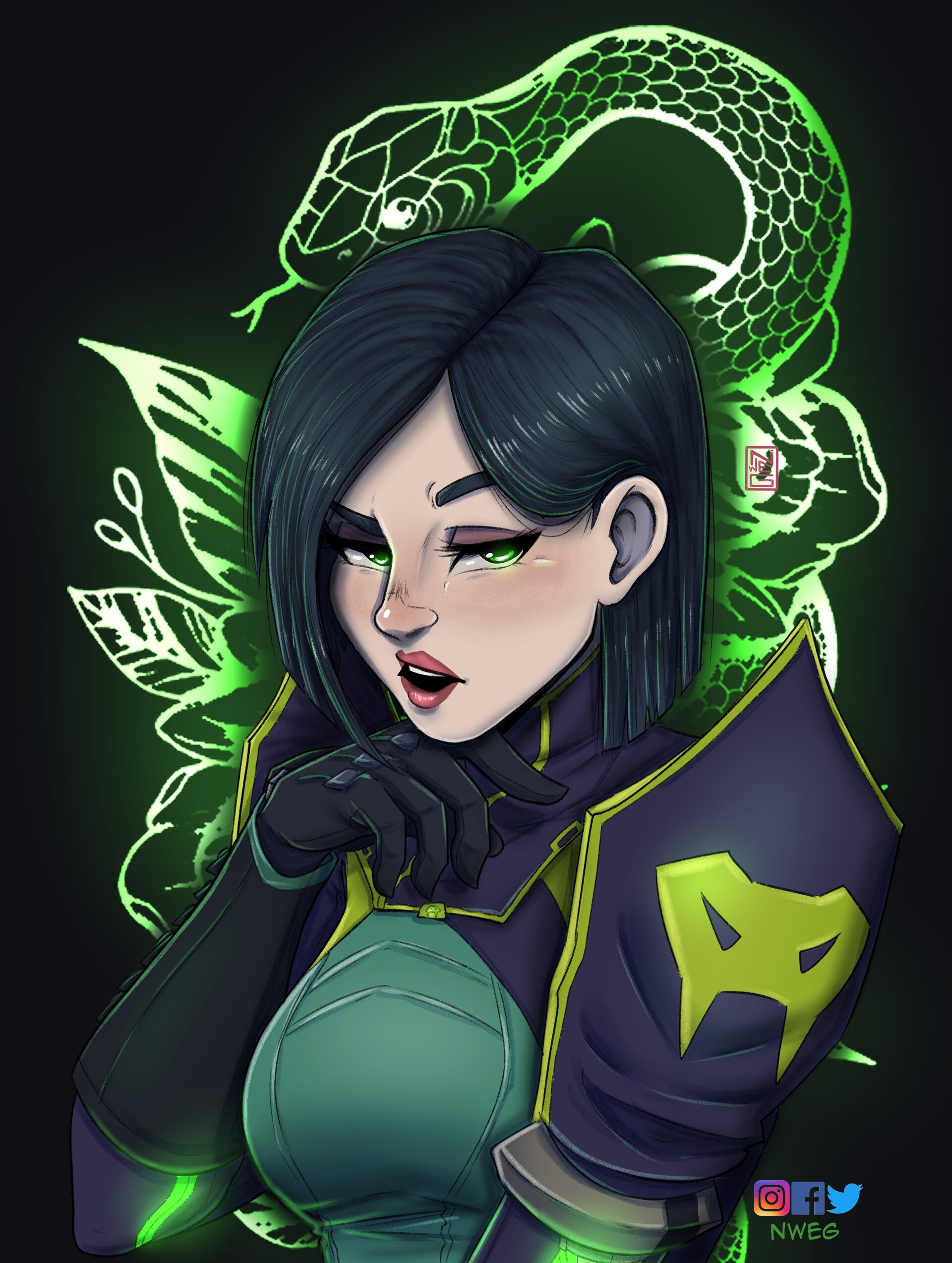 ArtStation - Viper Valorant