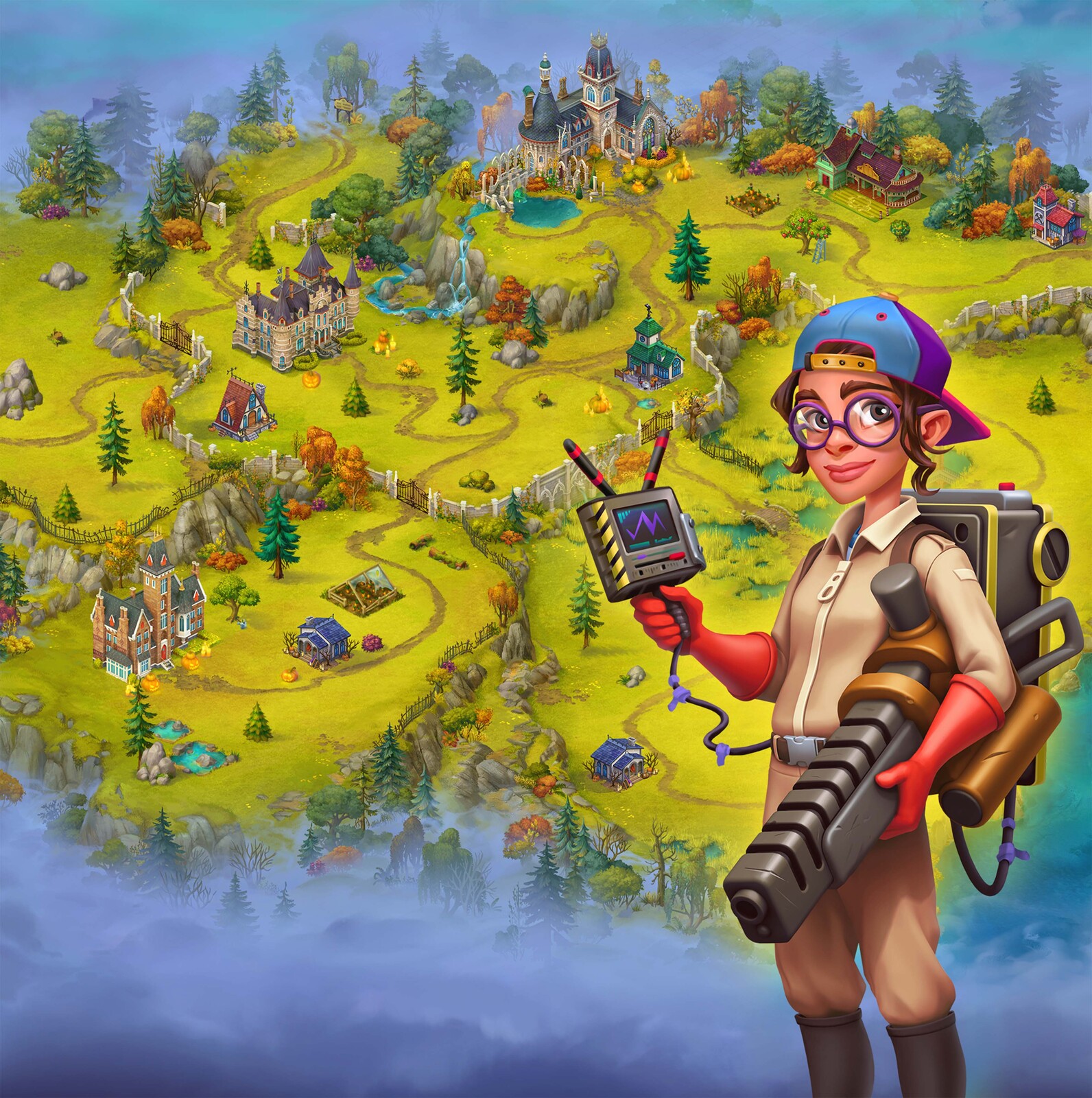 Playkot Games - SuperCity: Expeditions. Ghost Encounters