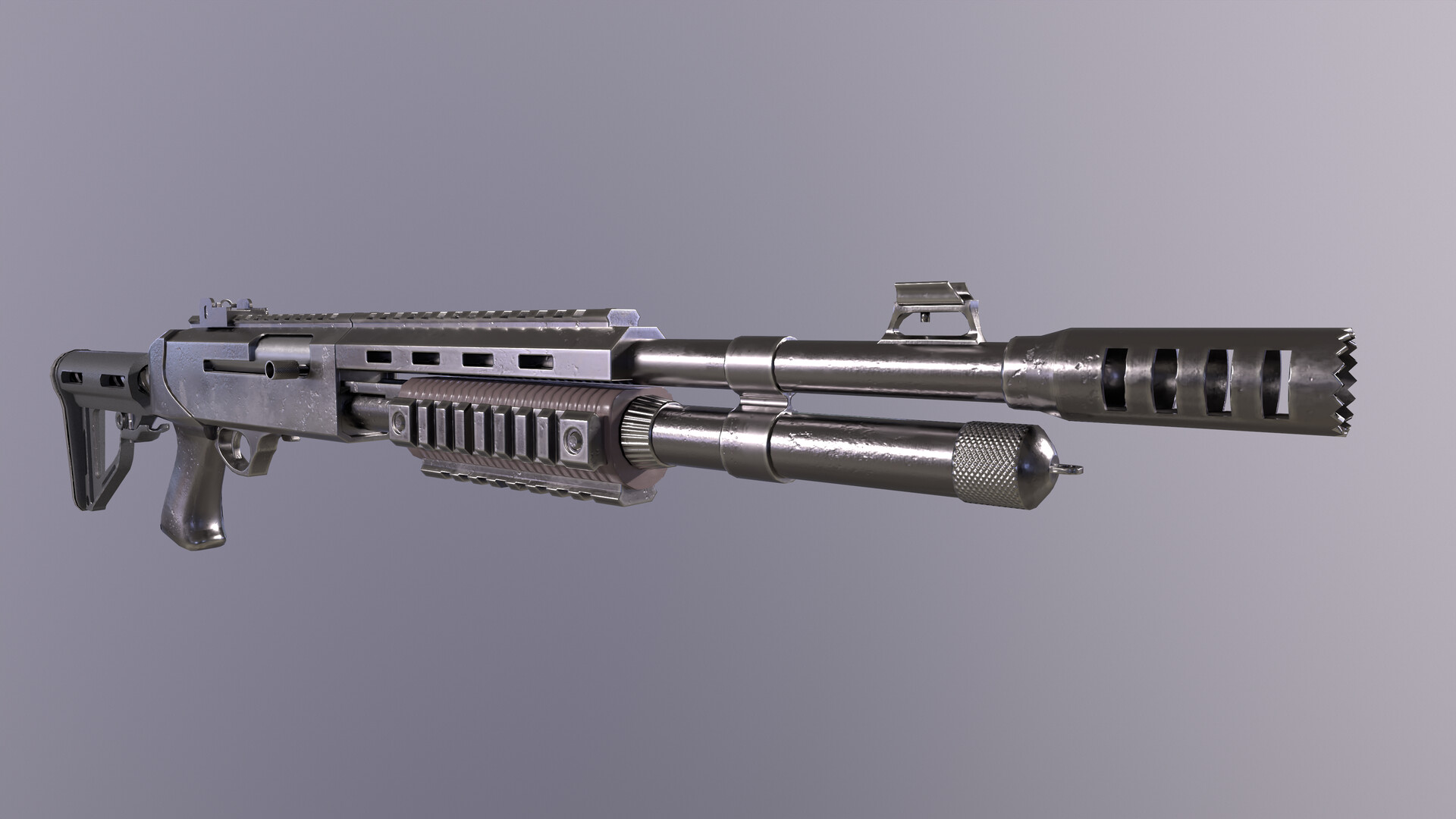 ArtStation - tactical shotgun