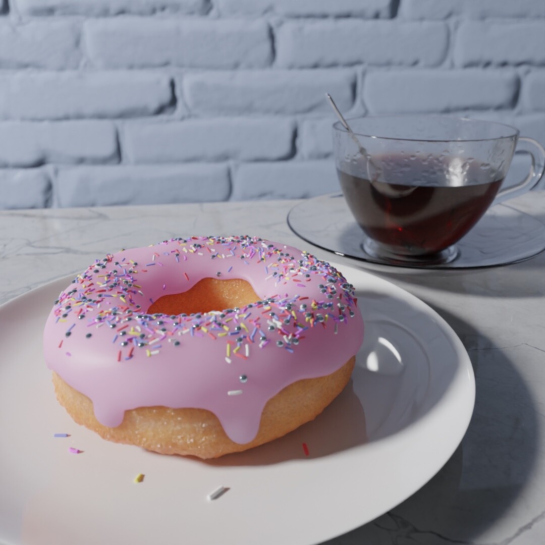 ArtStation - Blender doughnut