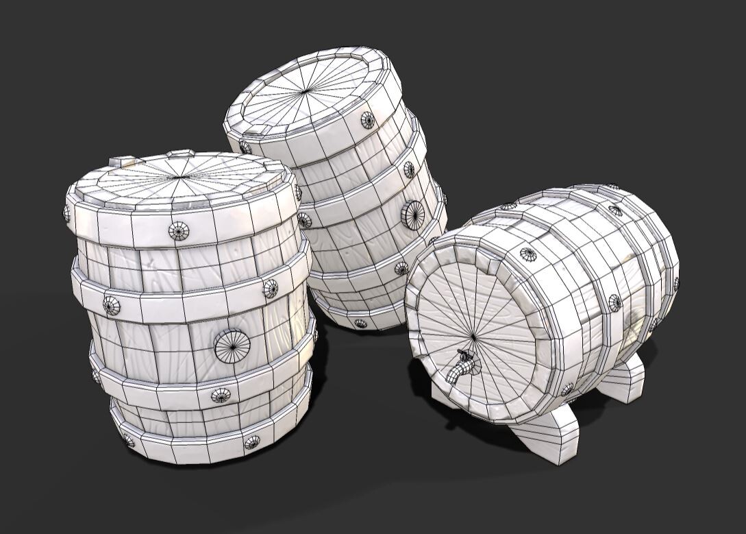 Nitheesh M - Stylized Barrel