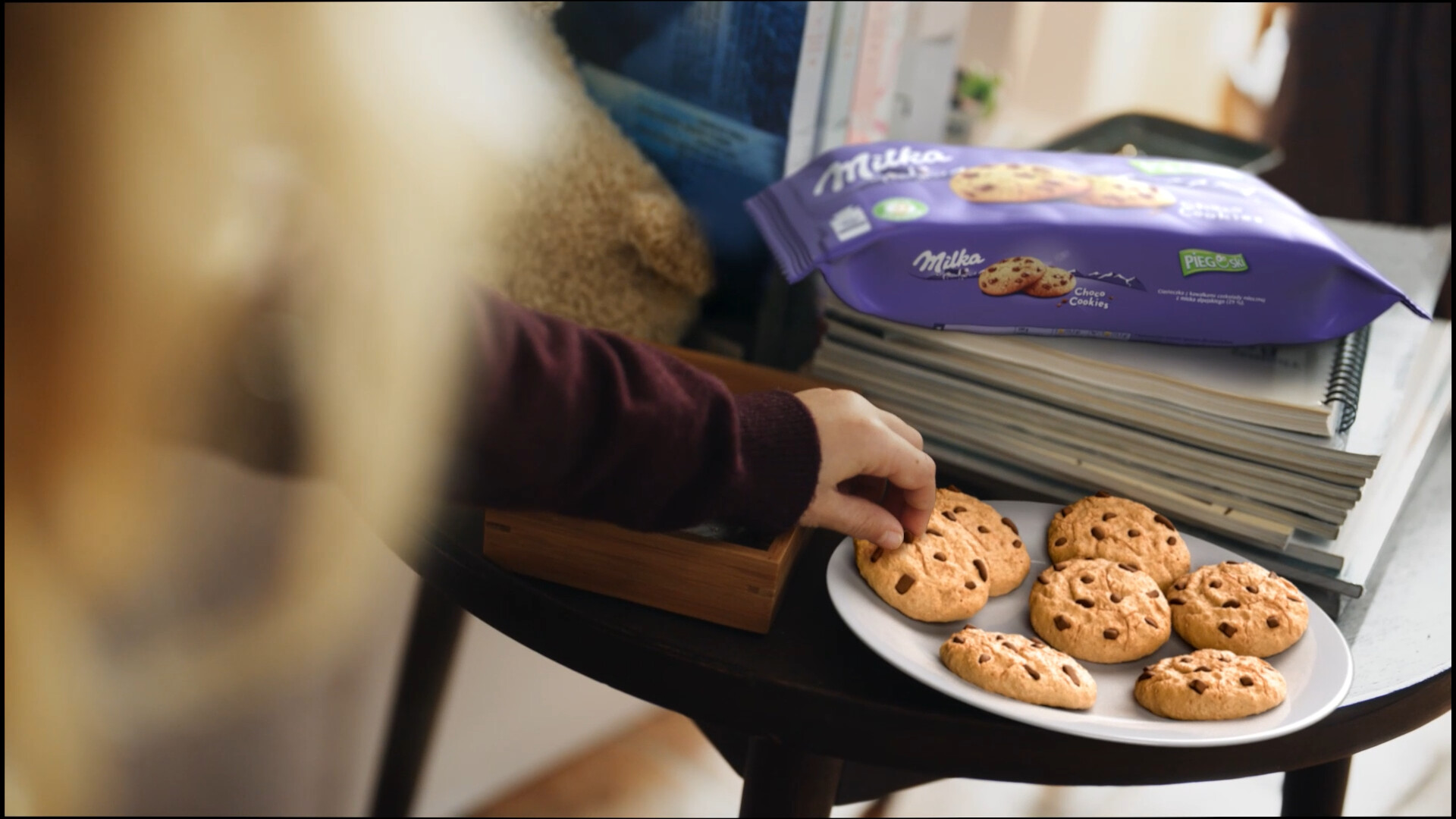 Dominik Bargiel - Milka Pieguski TV commercial. Artist's version