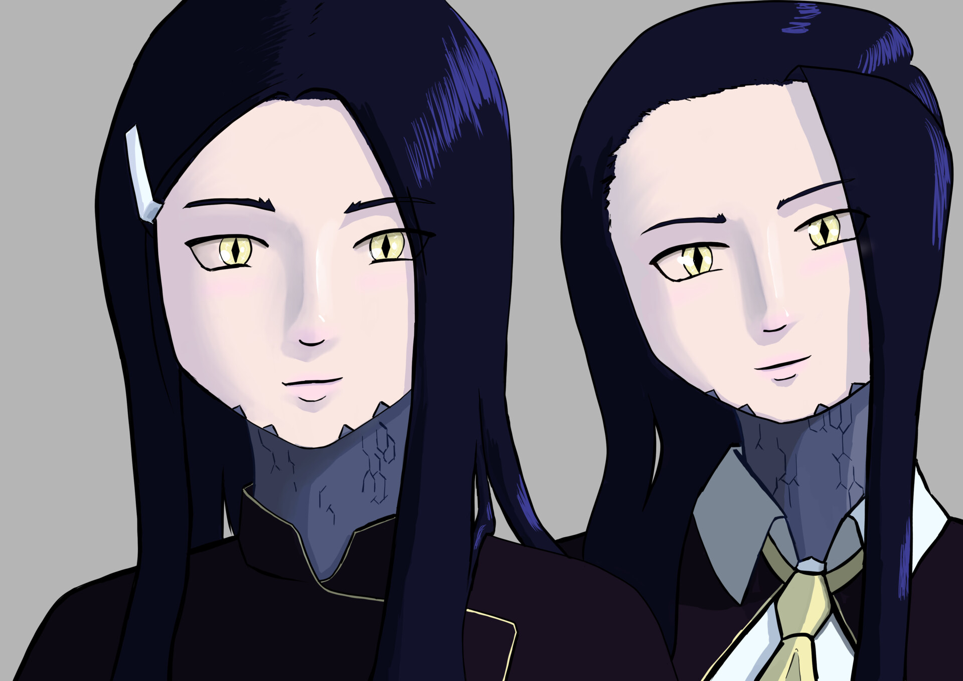 ArtStation - Twin Snake Stare