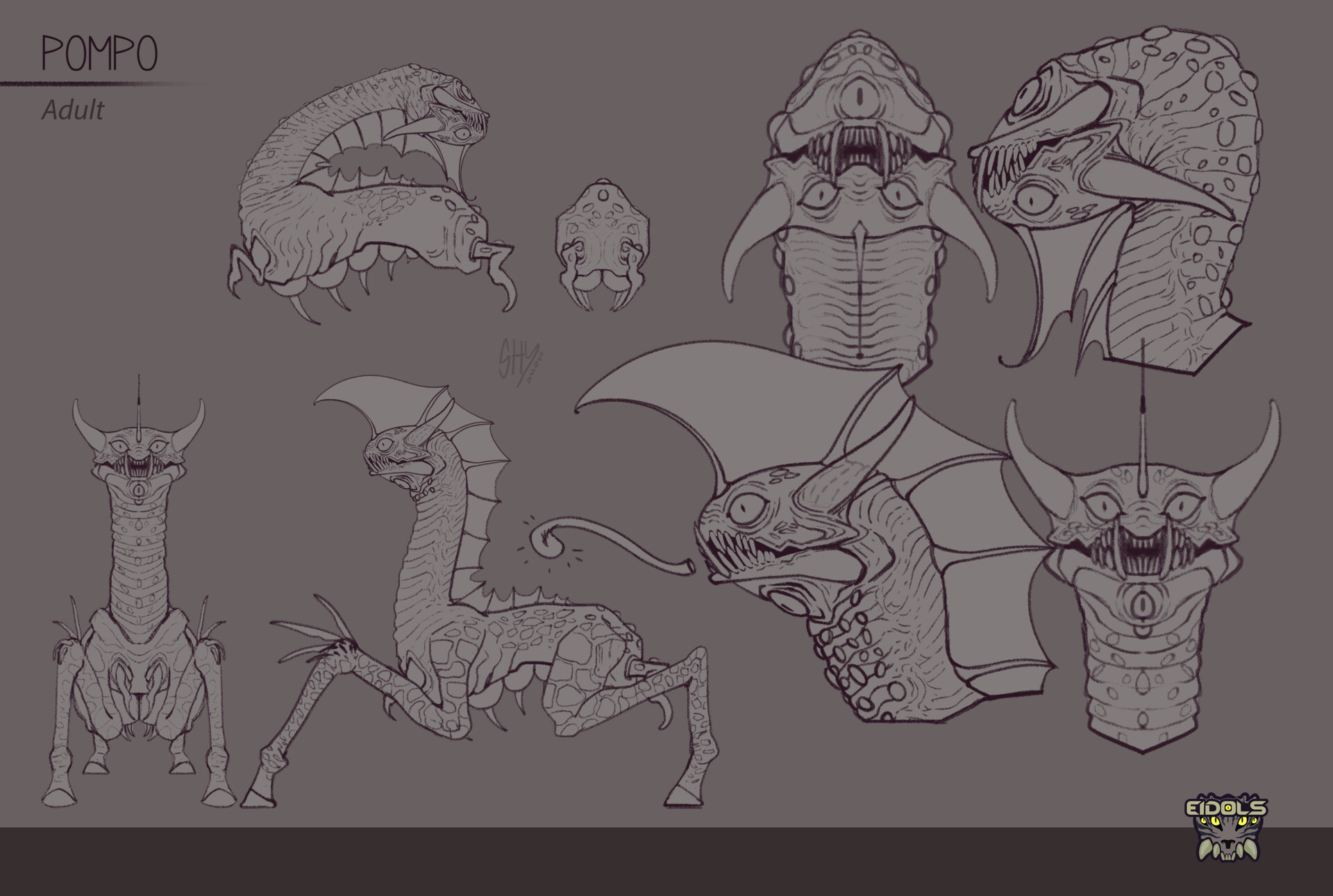 Bill Nguyen - Project Eidols / Pompo and Stridulite