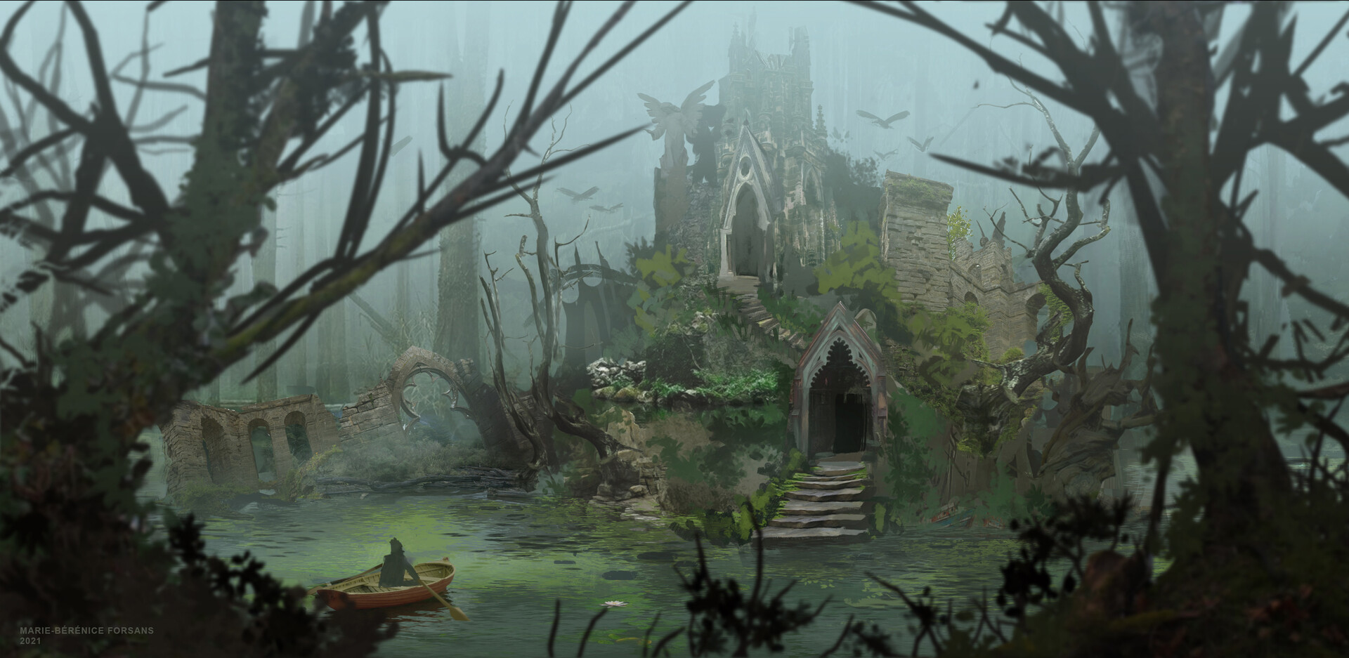 ArtStation - The forgotten castle