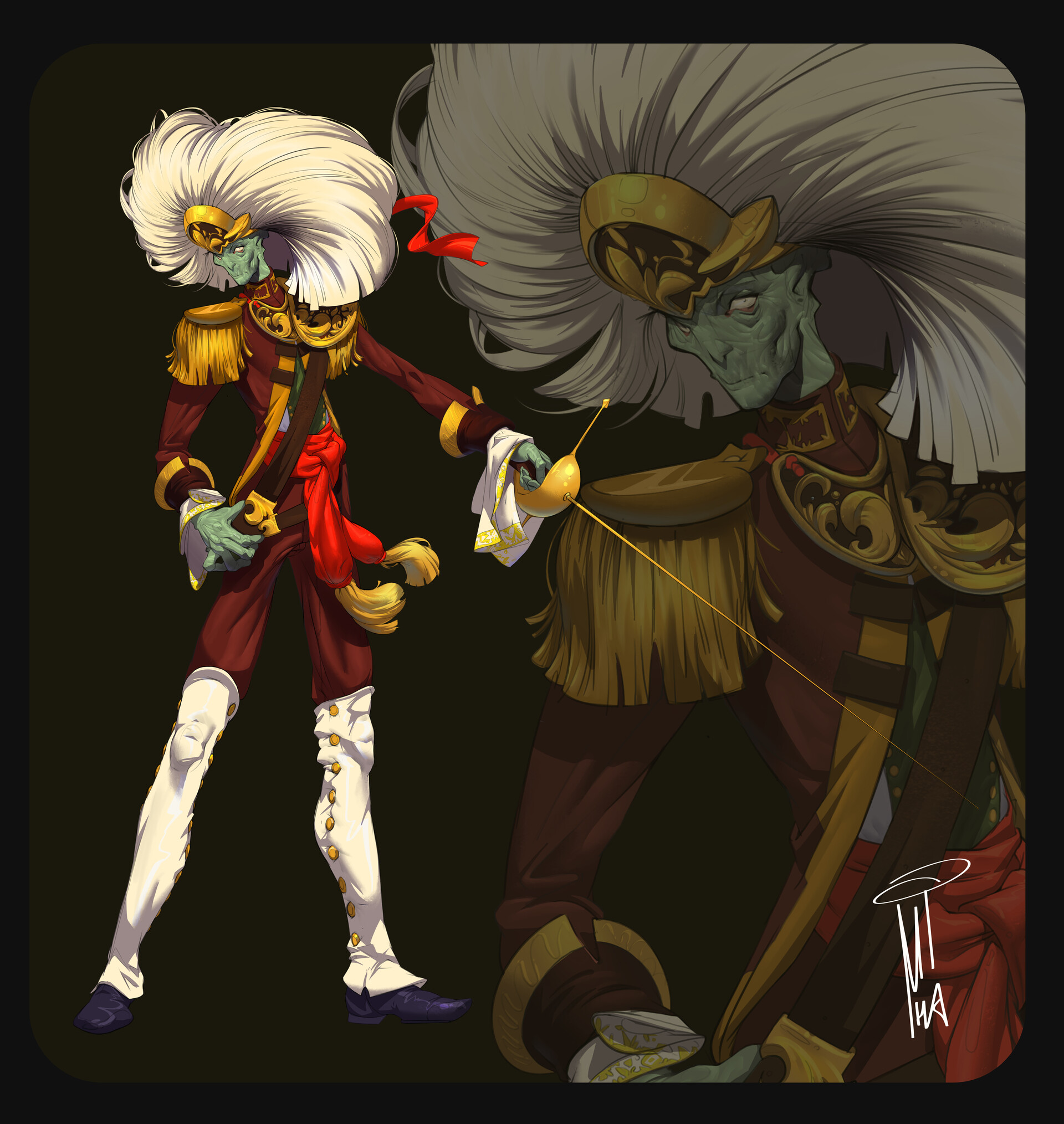 ArtStation - the concept of the Victorian dead man