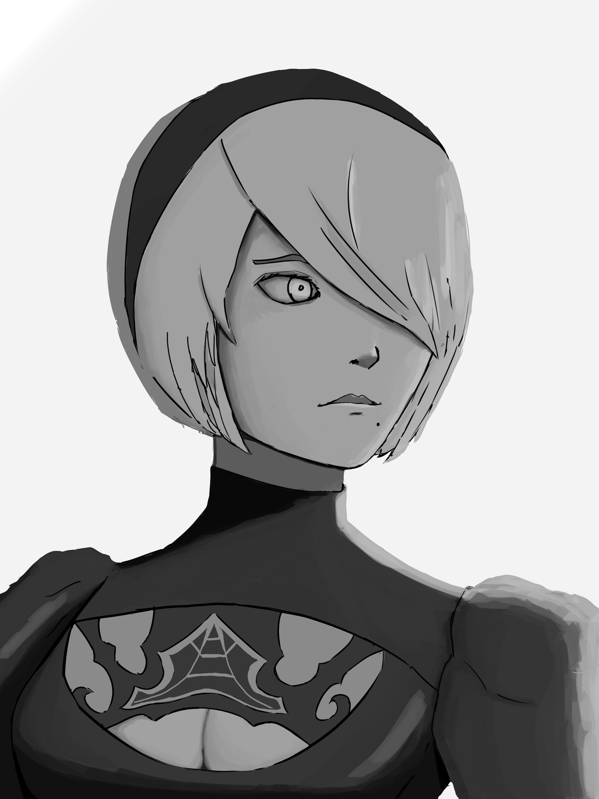 ArtStation - 2B Sketch