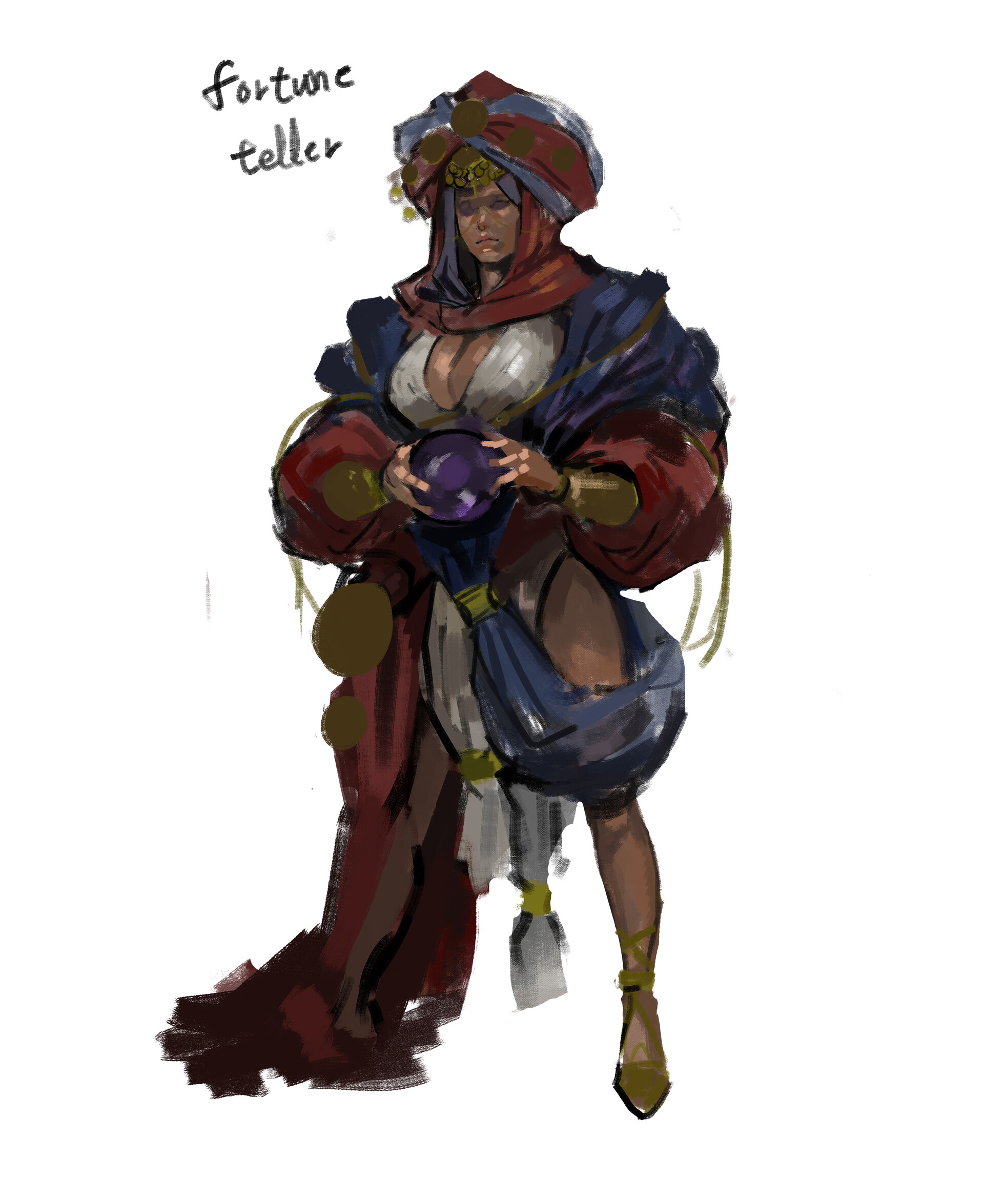 ArtStation - NPC Character Concept