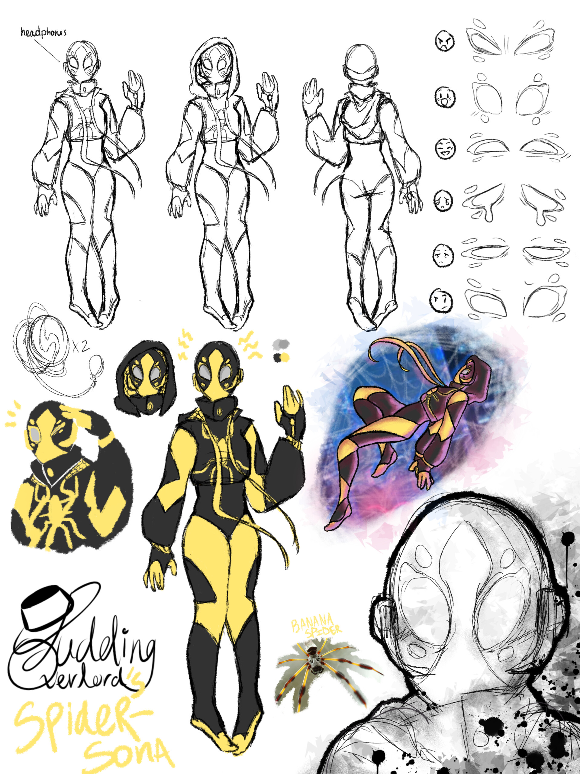 Artstation Spidersona