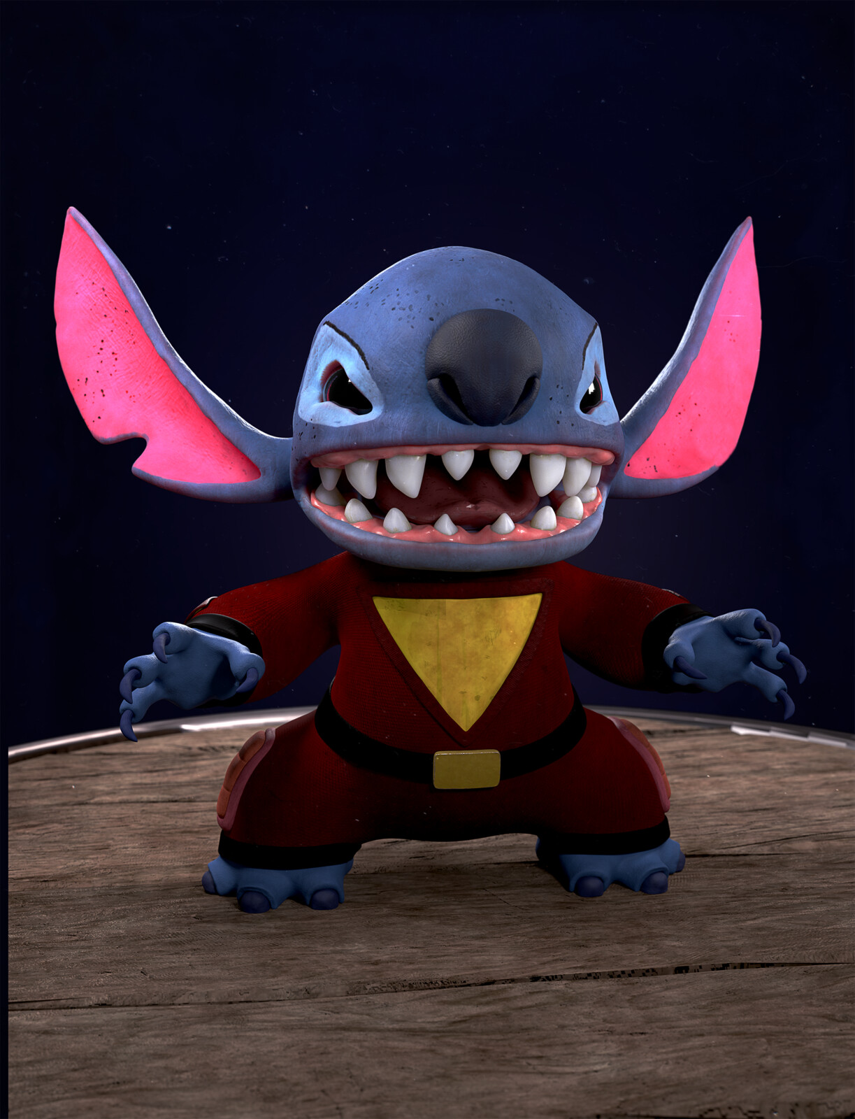 Igor Santos - Stitch - experiment 626 [Fanart]