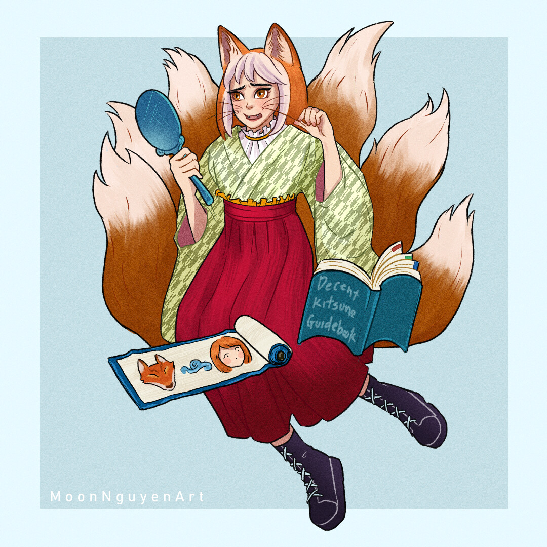 ArtStation - How to be a Kitsune?