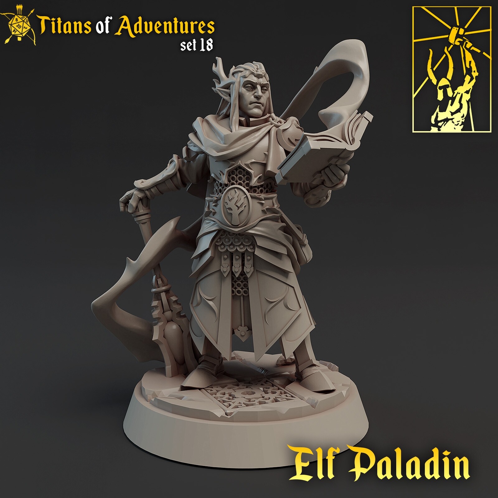 ArtStation - Elf Paladin