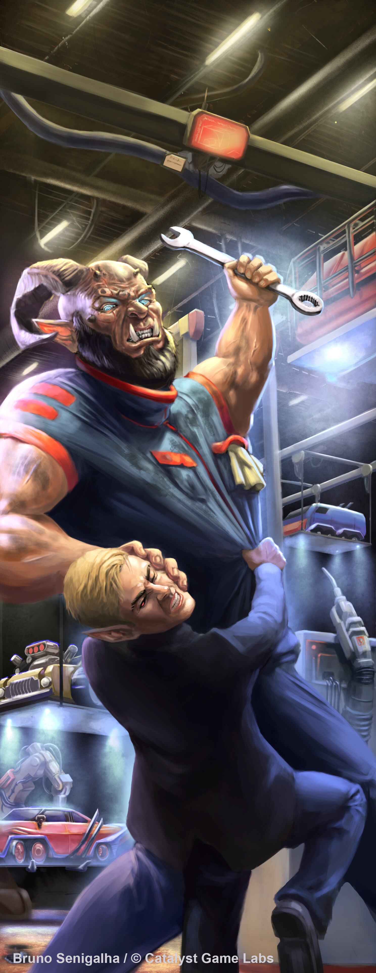 ArtStation - Wrench Fight