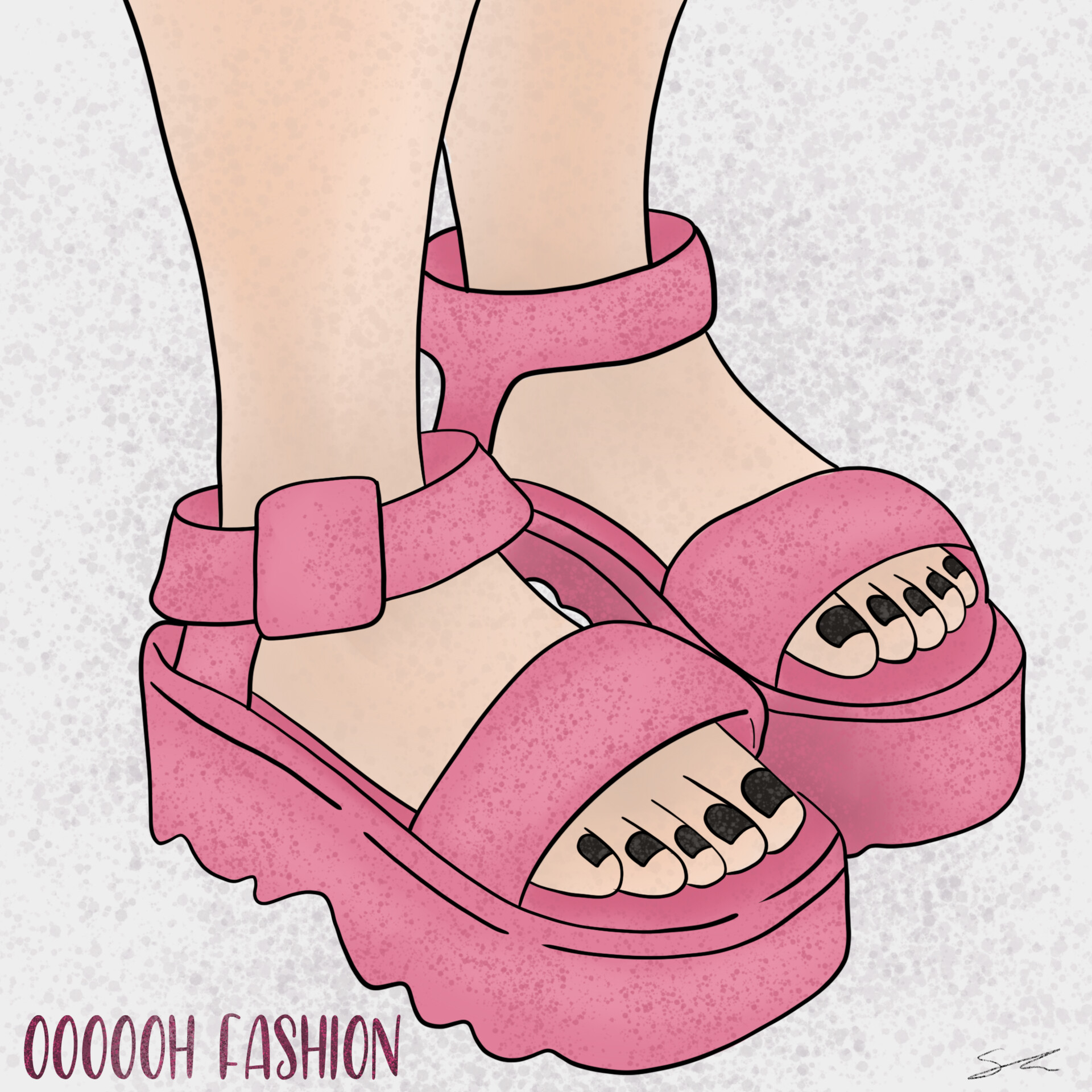 ArtStation - summer sandals