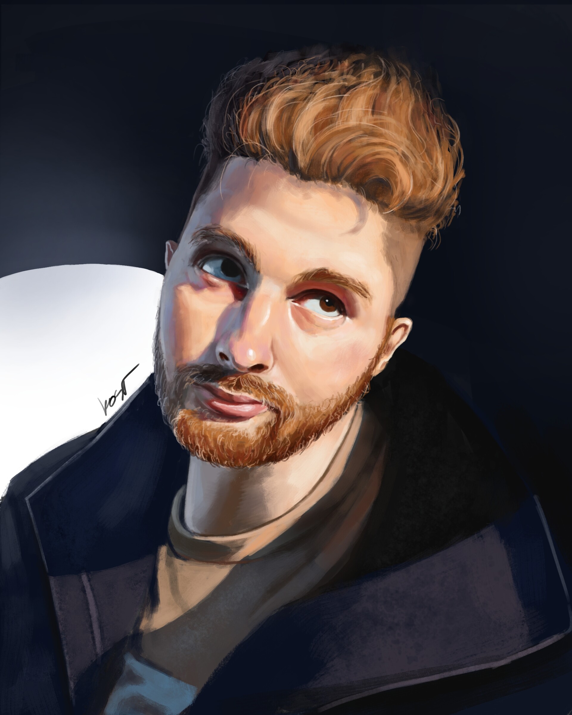ArtStation - Self-portrait day 2021