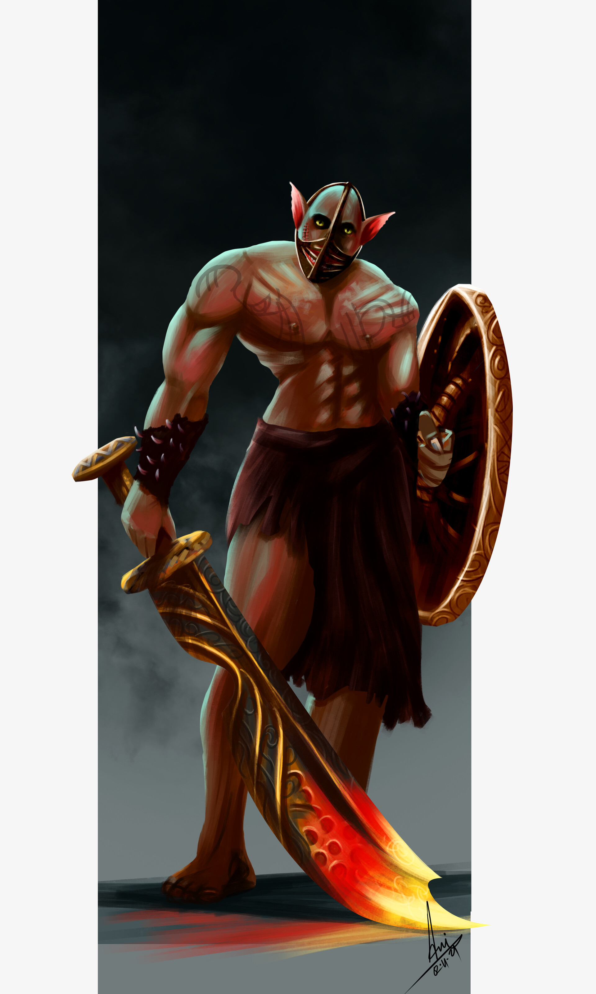 ArtStation - Fictional Characters / villain / Game