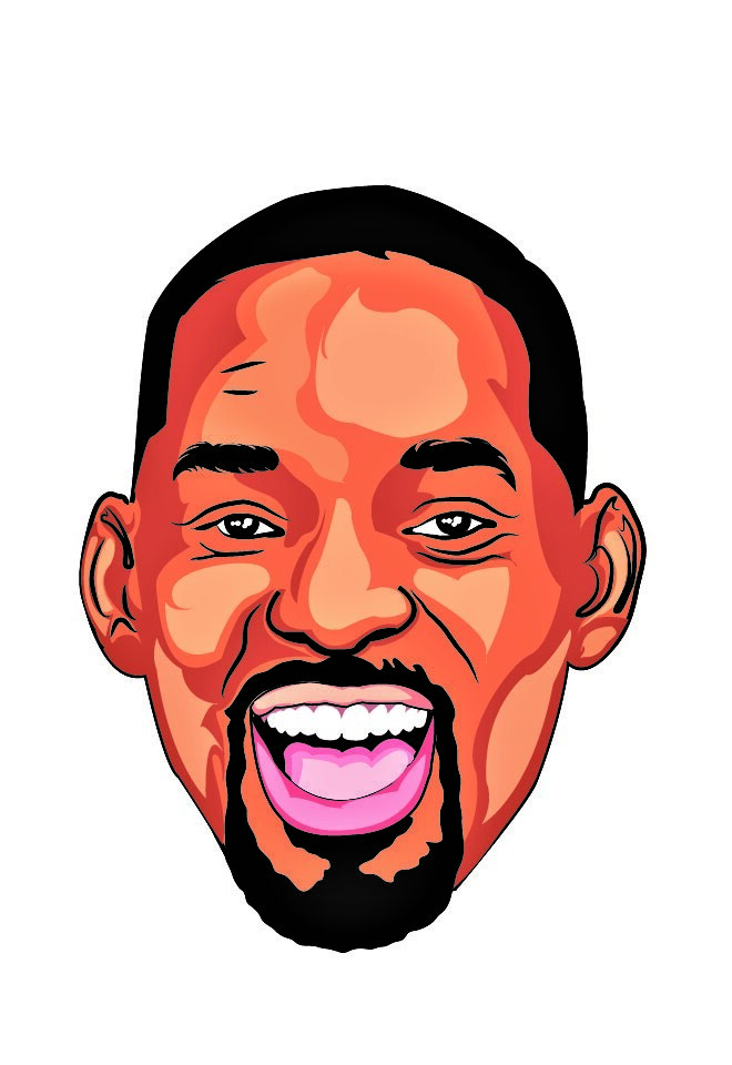 ArtStation - Vector illustration of Will Smith