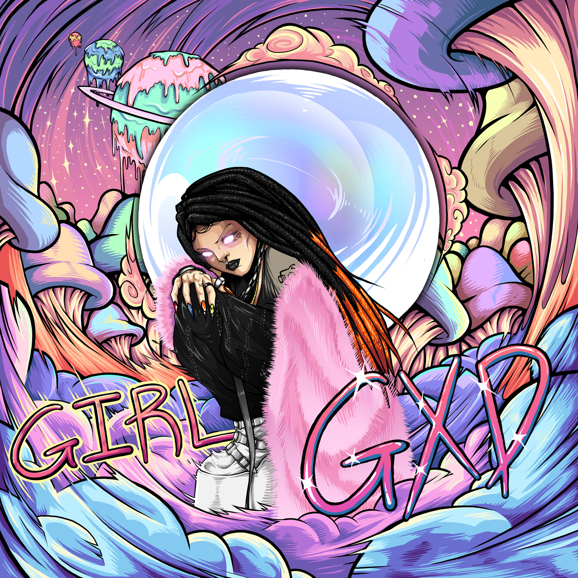 ArtStation - Cover Art - GIRL GXD