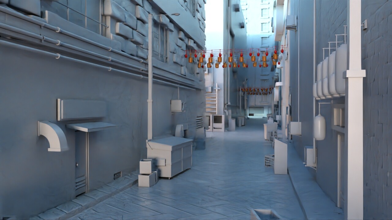 ArtStation - The Alleyway