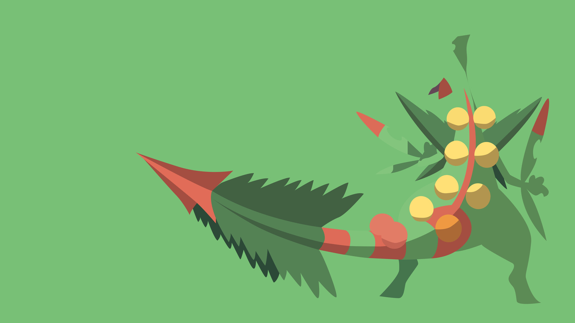 mega sceptile wallpaper