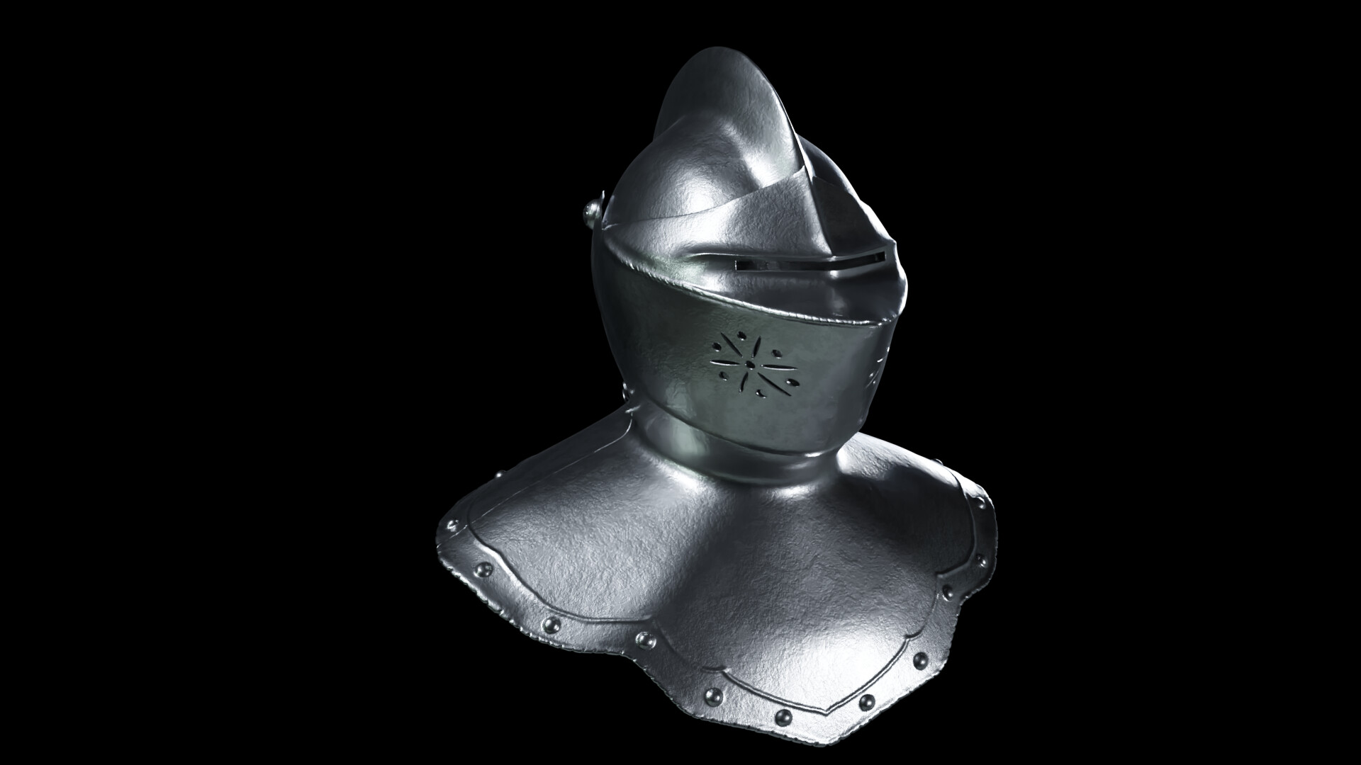 ArtStation - Knight's Helmet