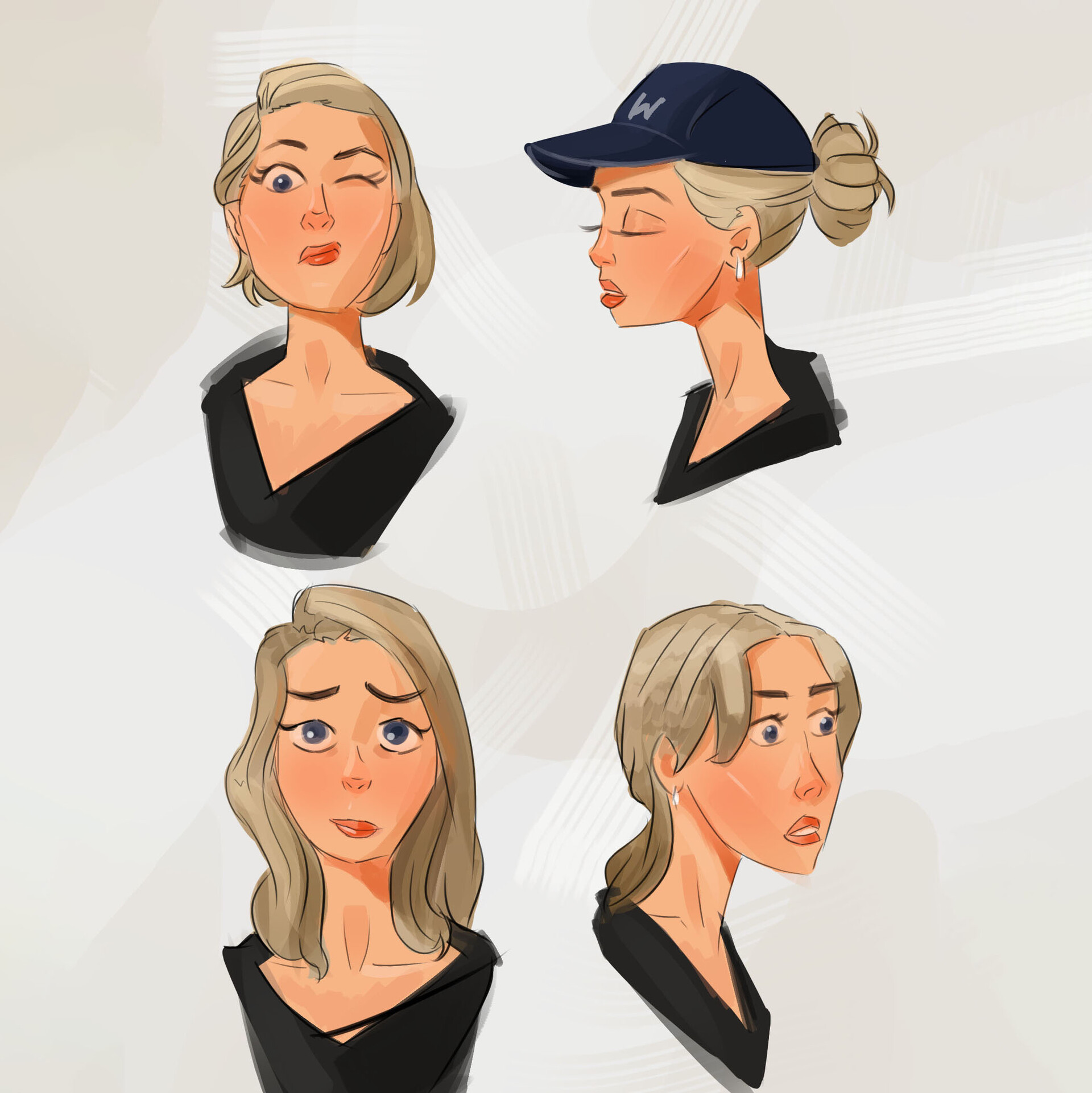 ArtStation - Expression Study Pt 2