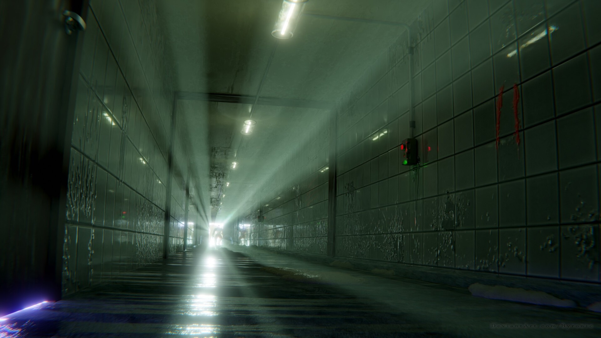 ArtStation - Long Icy Corridor