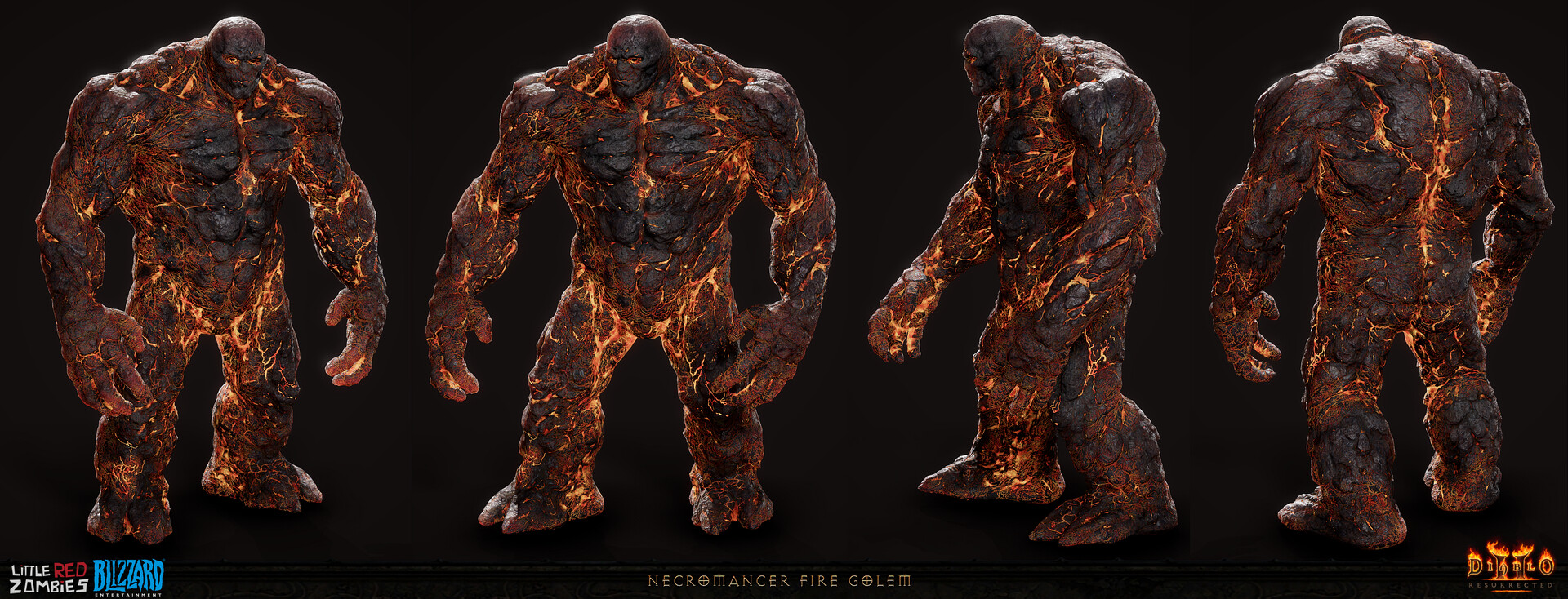 LITTLE RED ZOMBIES - Diablo II: Resurrected - Necormancer Clay Golem