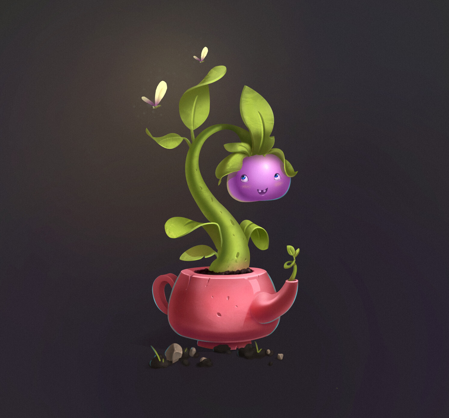ArtStation - stylized plant