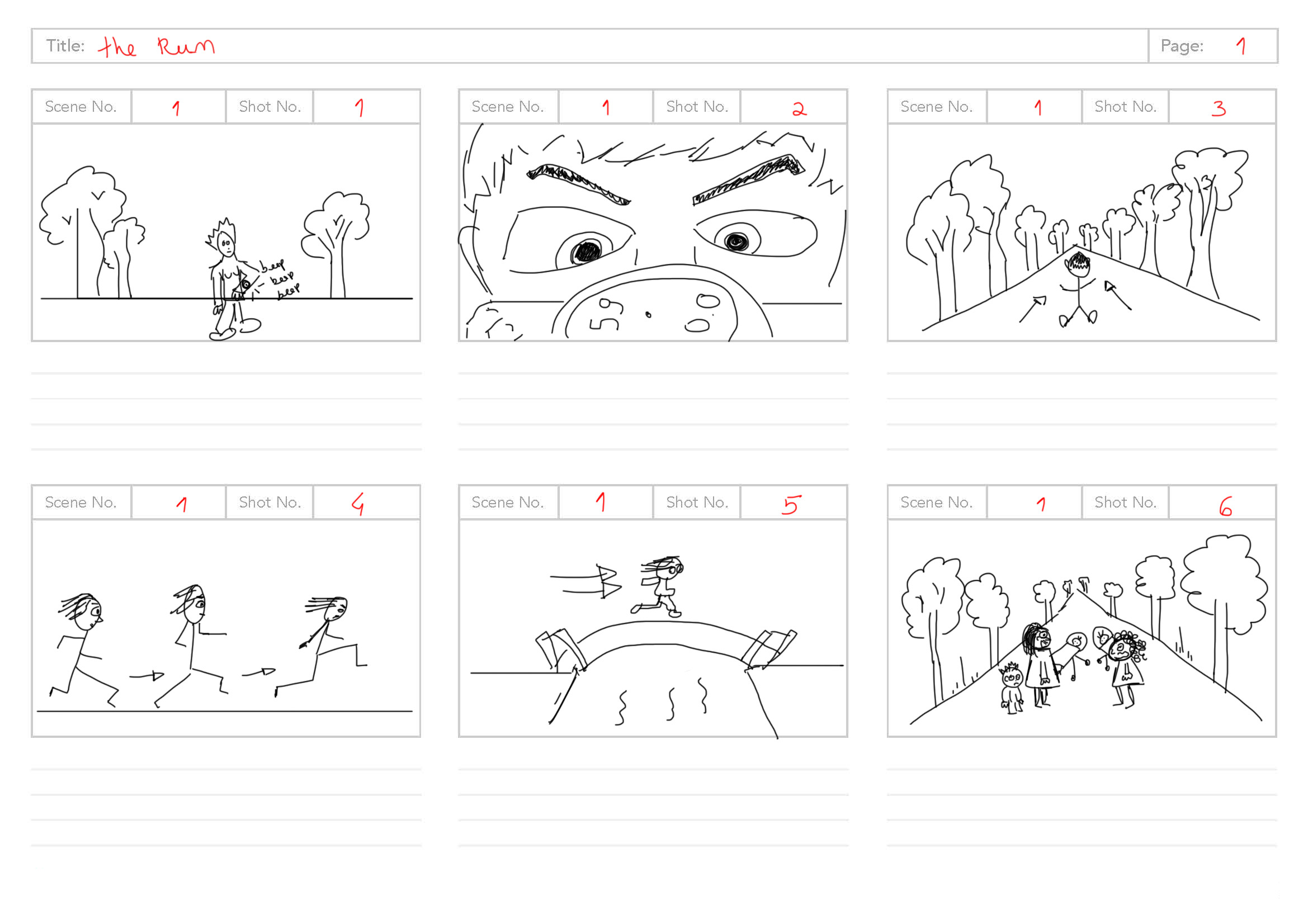 Sofia Aguiar - The Run - Character Animation