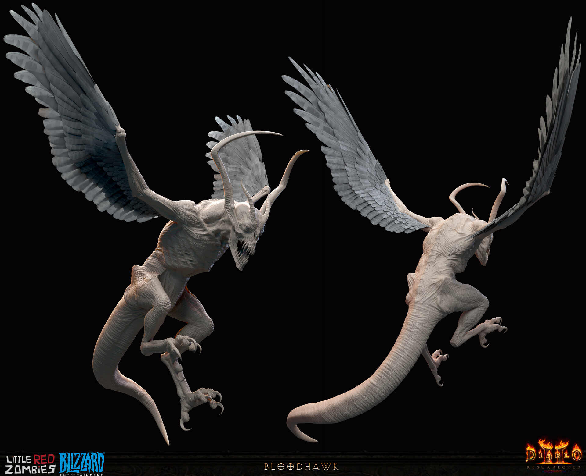 LITTLE RED ZOMBIES - Diablo II: Resurrected - Blood Hawk