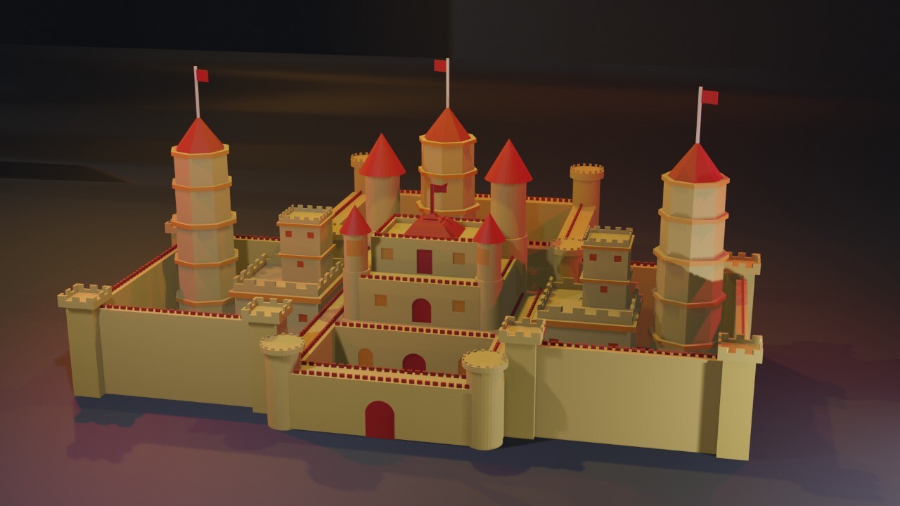 ArtStation - Princess castle