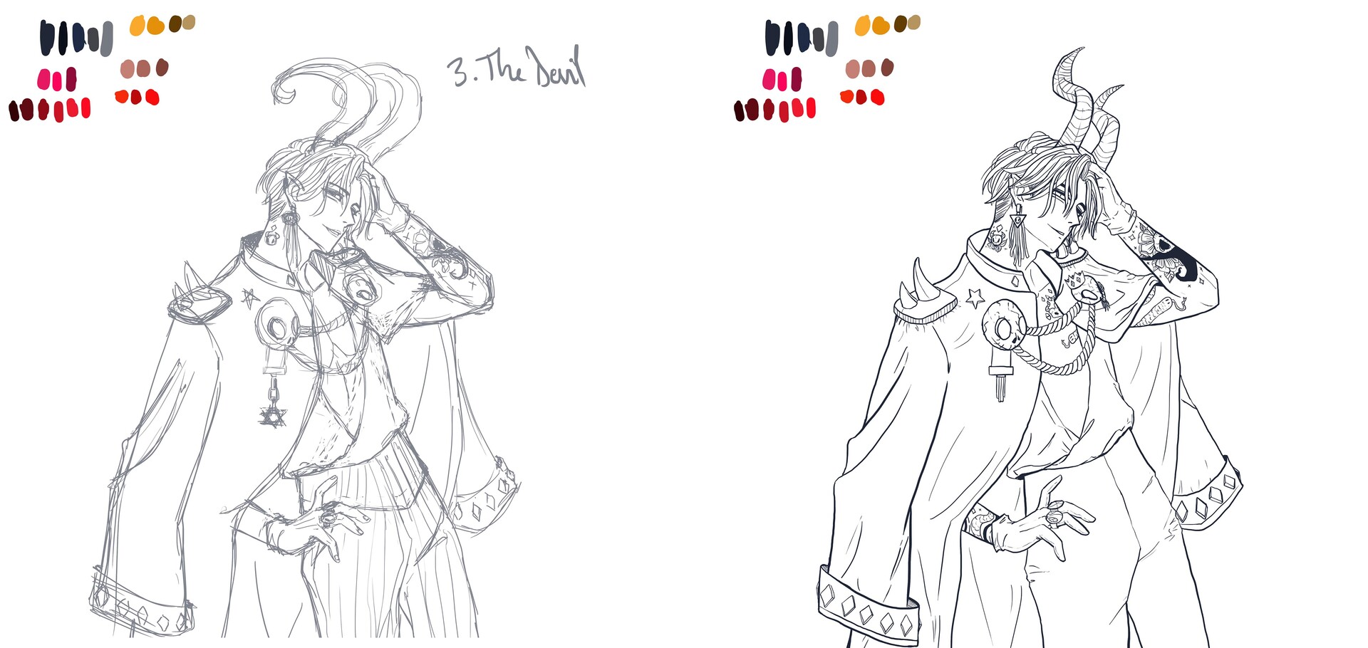 Black Canvas - The Devil / Ramiel