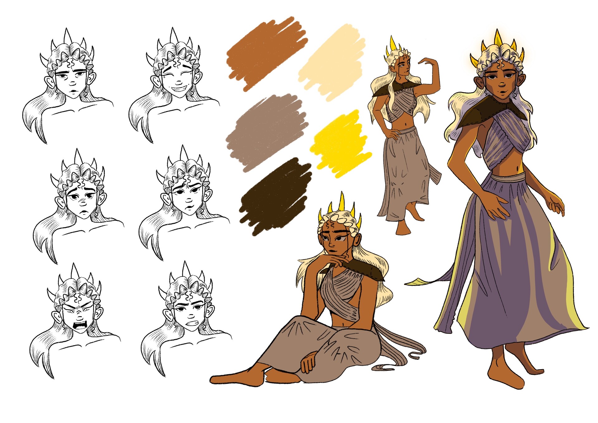 ArtStation - Alba Original Character