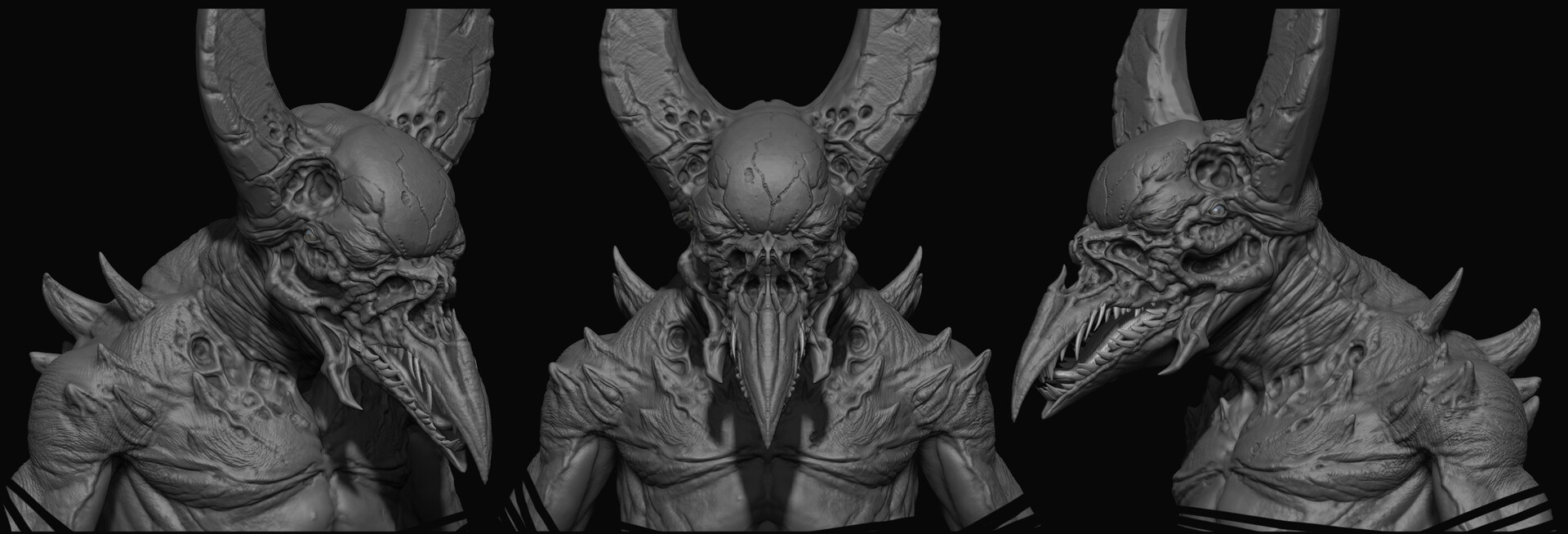 ArtStation - Bird Demon