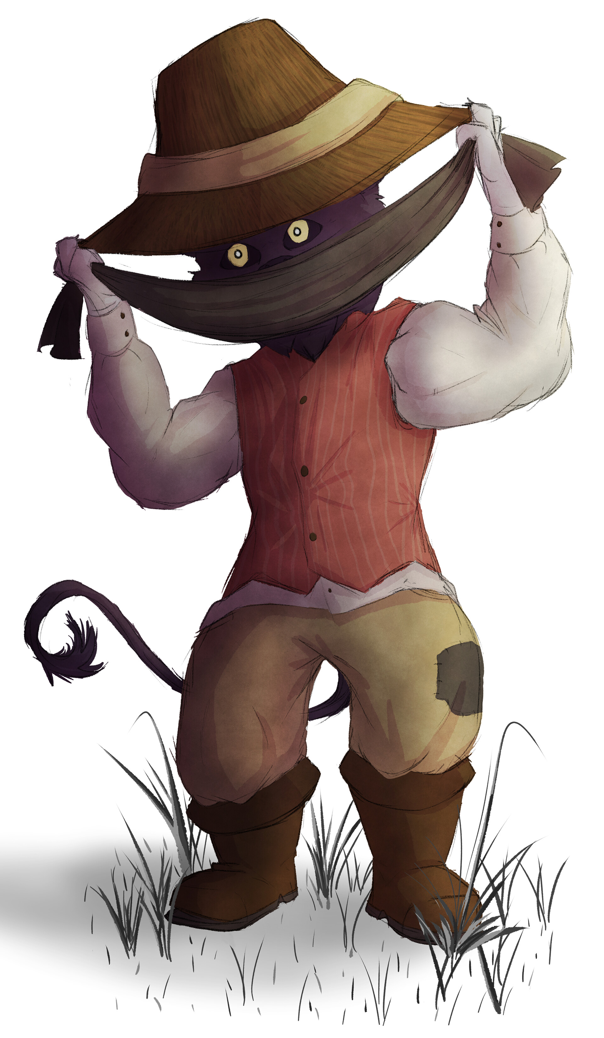 ArtStation - The Island Monster - Character Concept