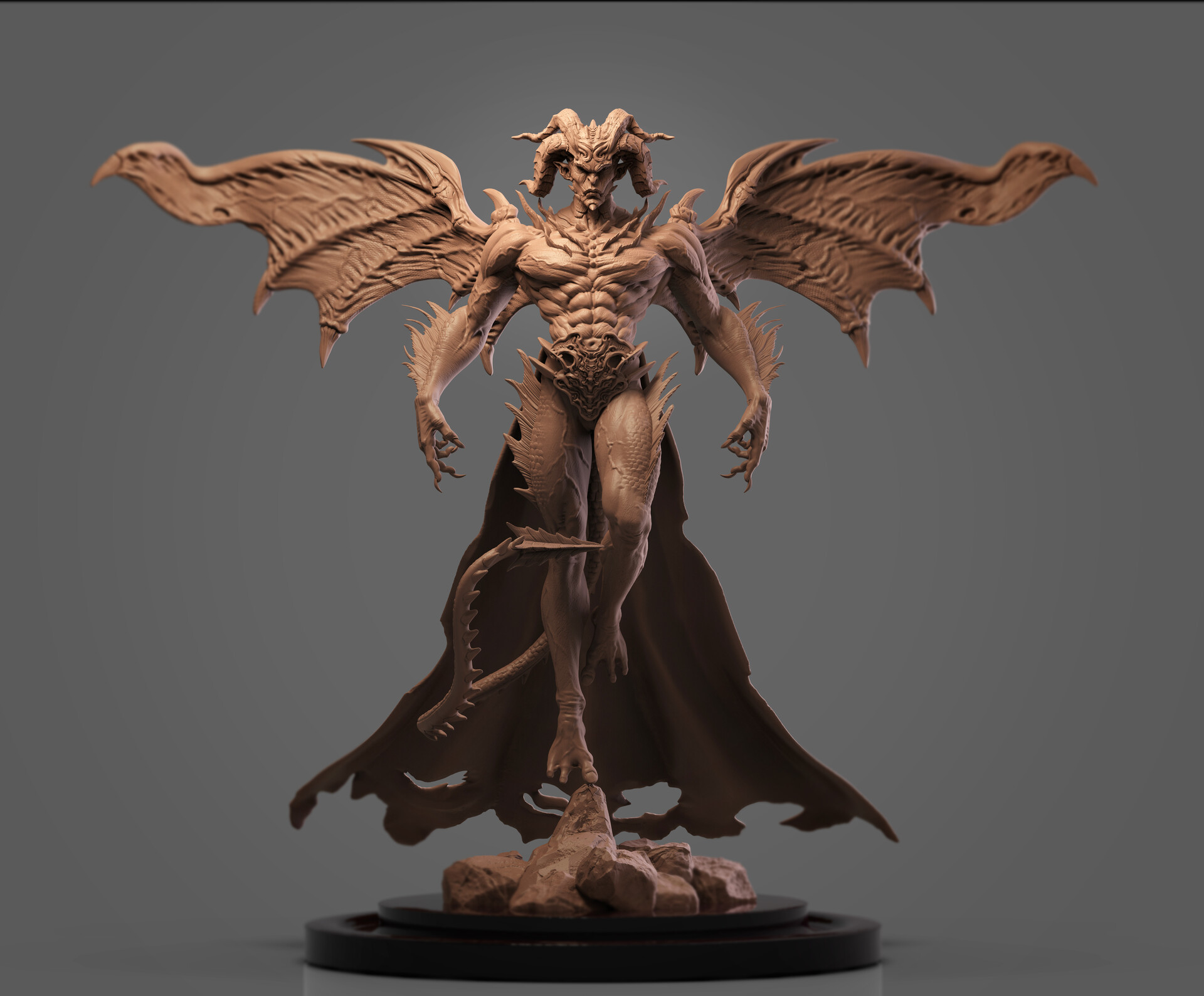 ArtStation - white devi