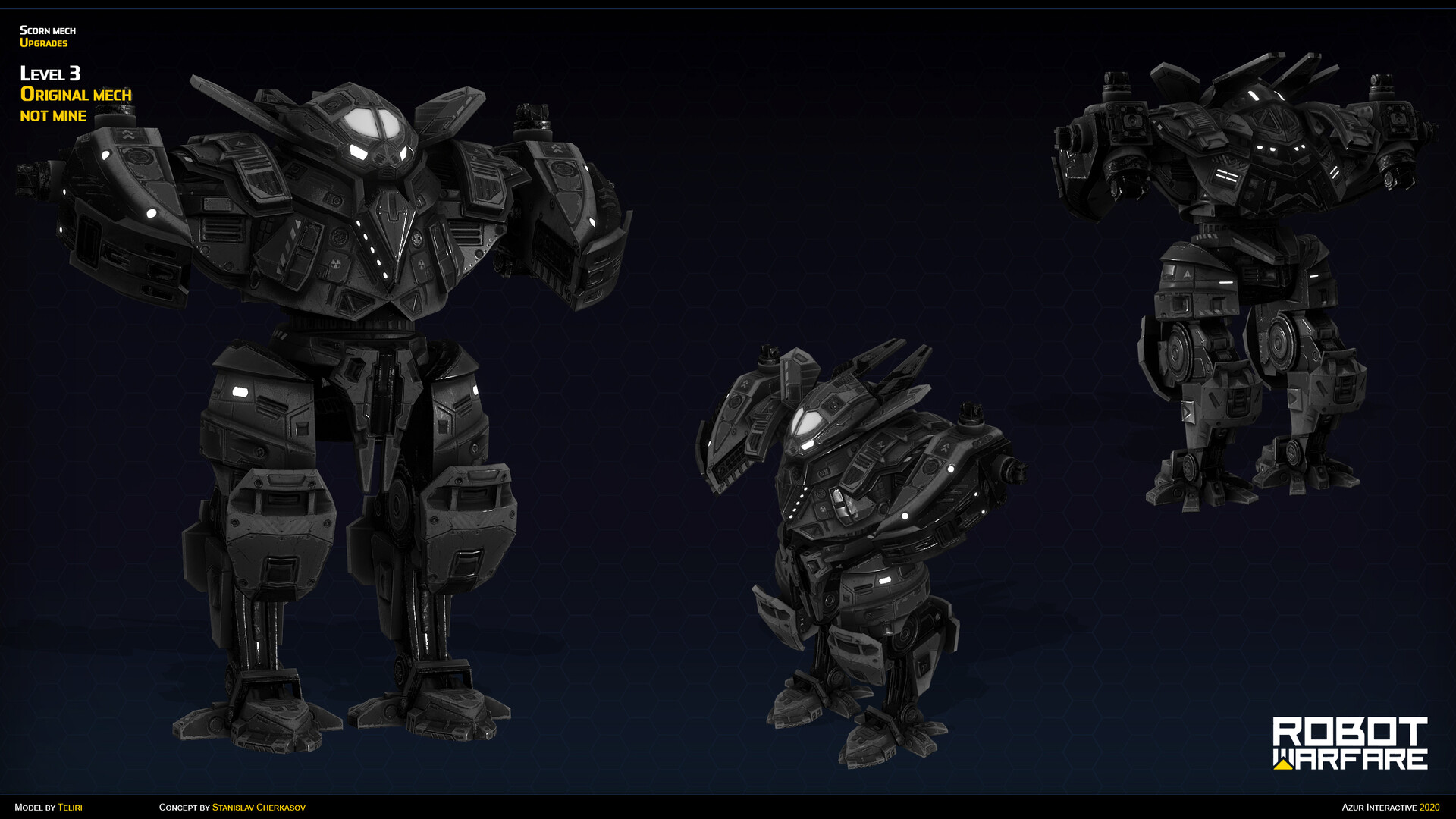 Andrew Mezentsew - Scorn Mech Upgrades