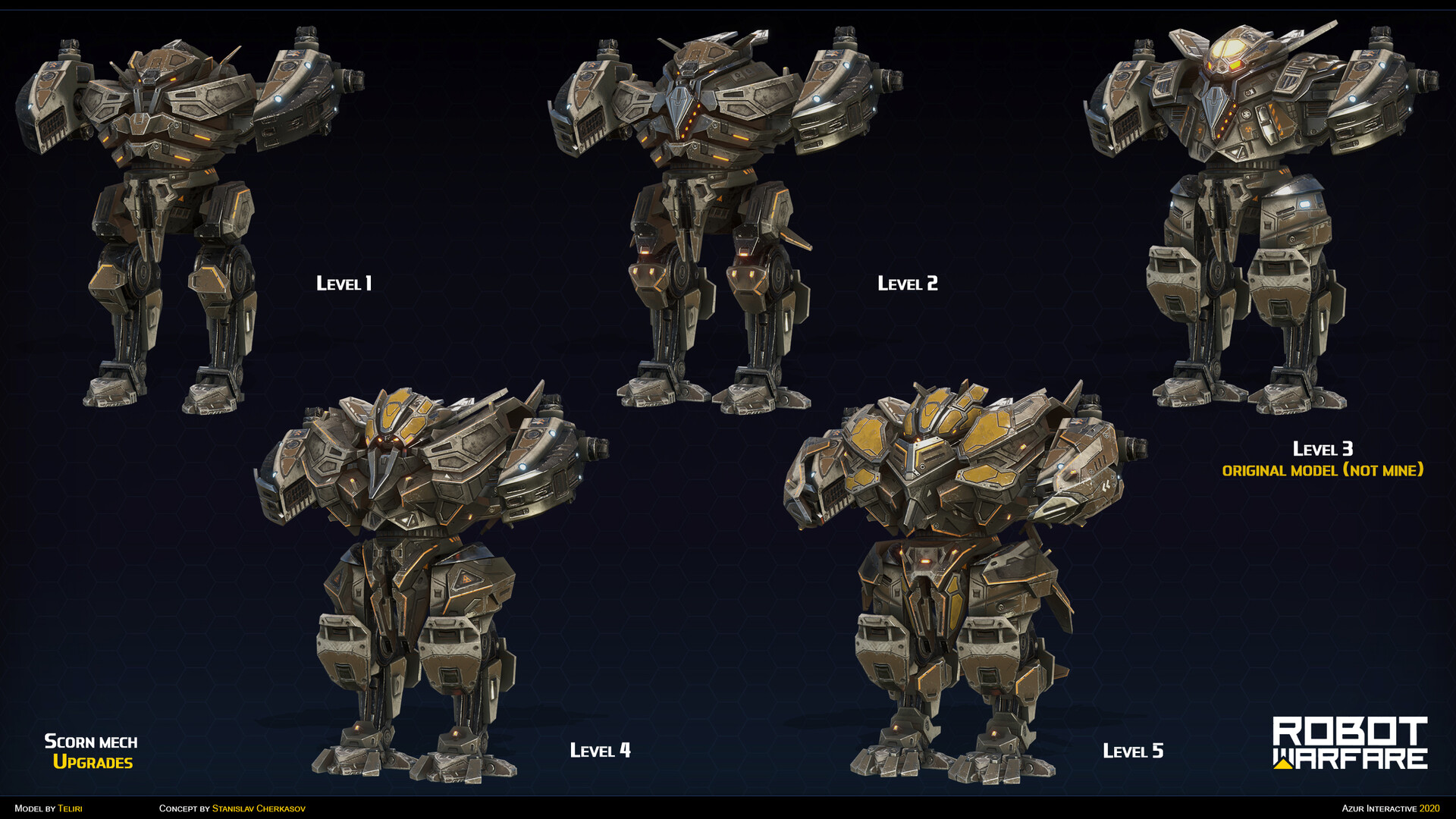 Andrew Mezentsew - Scorn Mech Upgrades