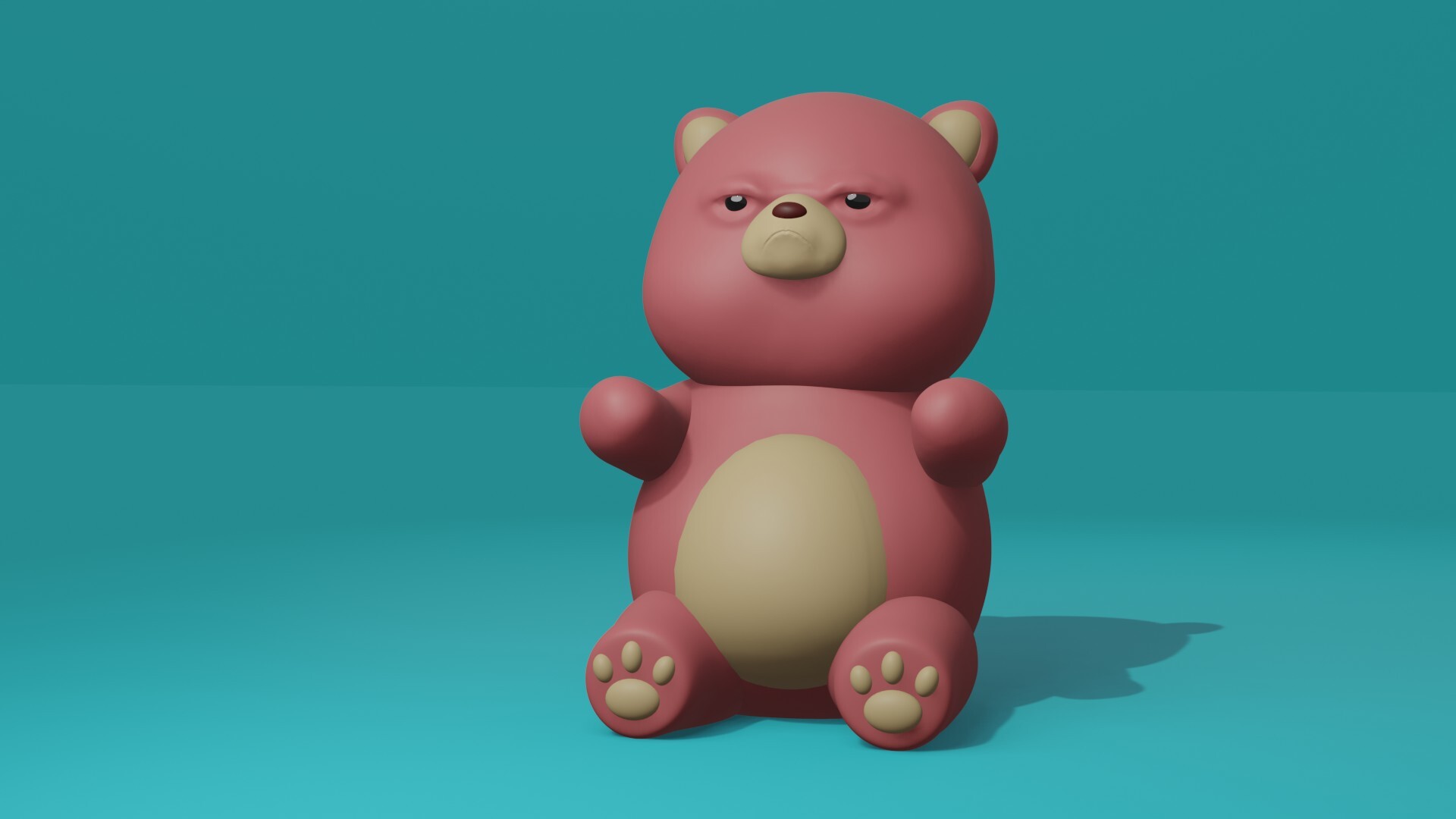 ArtStation - very cute bear