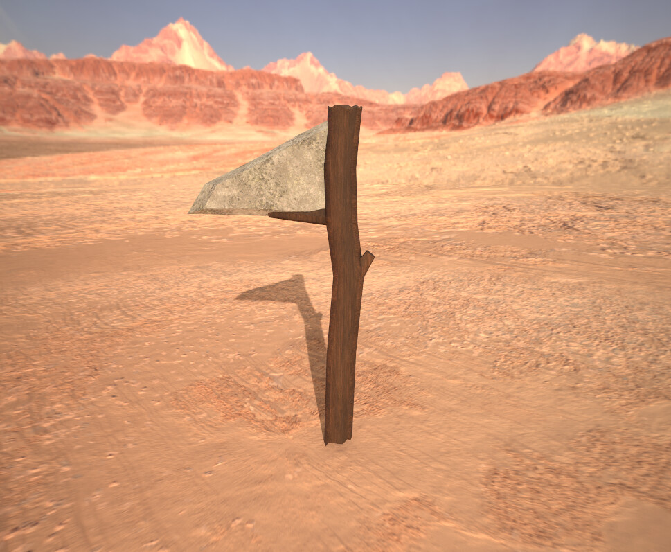 ArtStation - Rust Pickaxe | 3ds Max